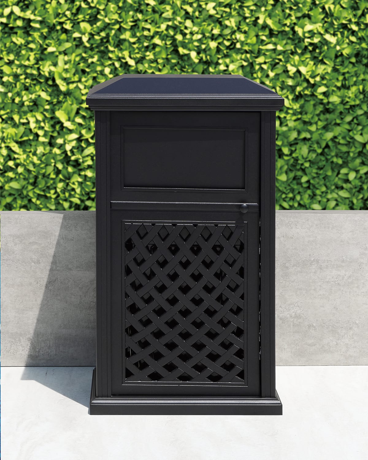 Hanamint Tuscany Indoor/Outdoor Trash Receptacle With Liner | Neiman Marcus