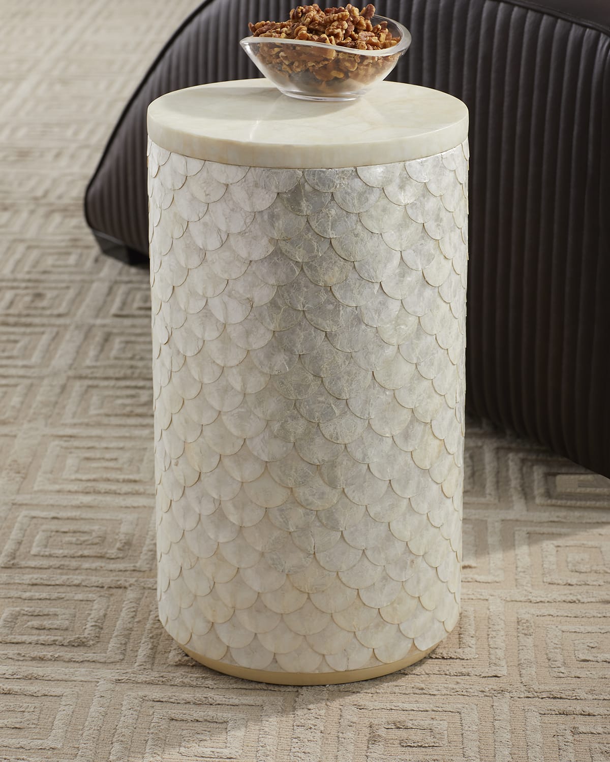 Hooker Furniture Lissardi Capiz Shell Accent Table | Neiman Marcus