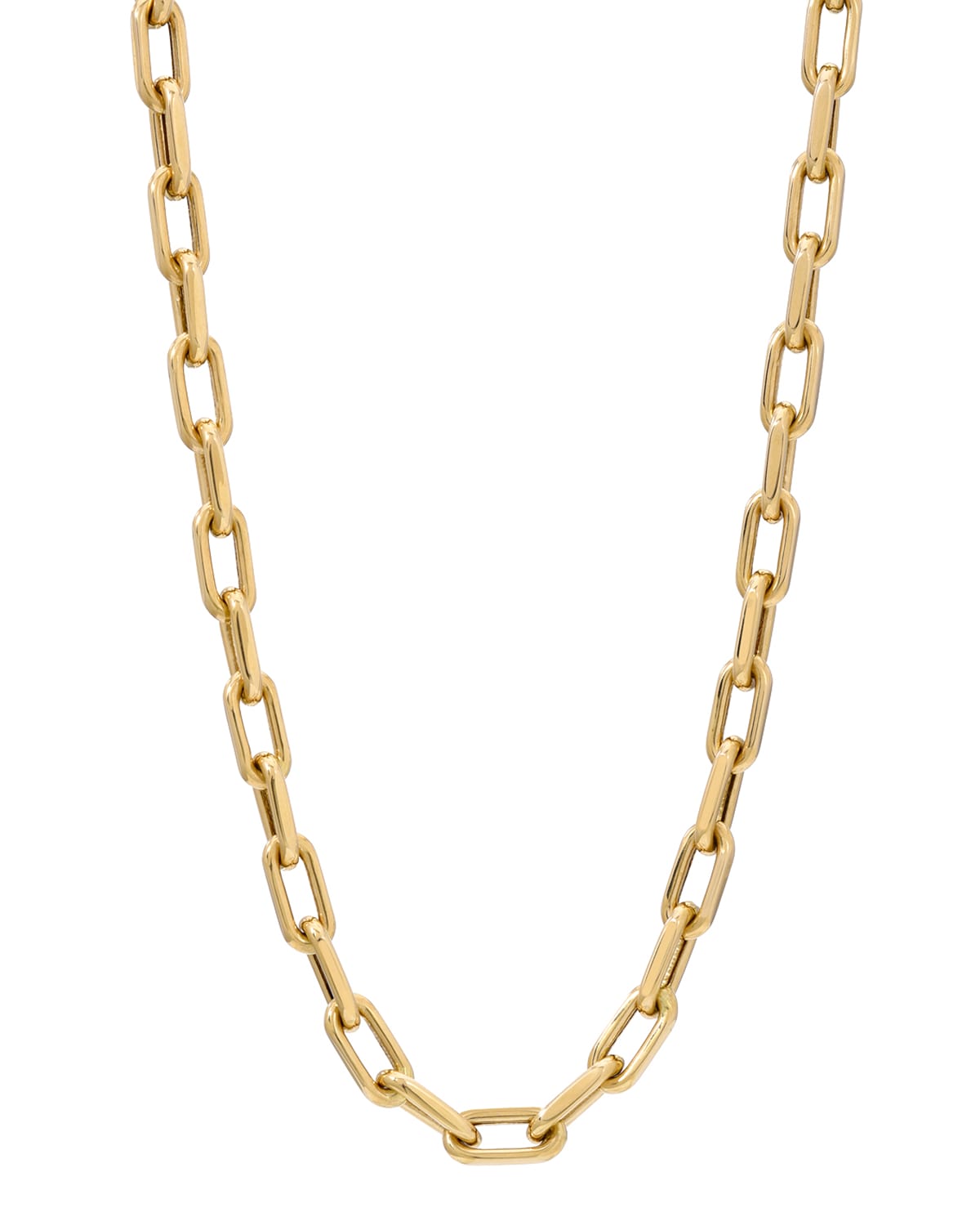Zoe Lev Jewelry 14k Gold Open-Link Chain with Diamond Toggle | Neiman ...
