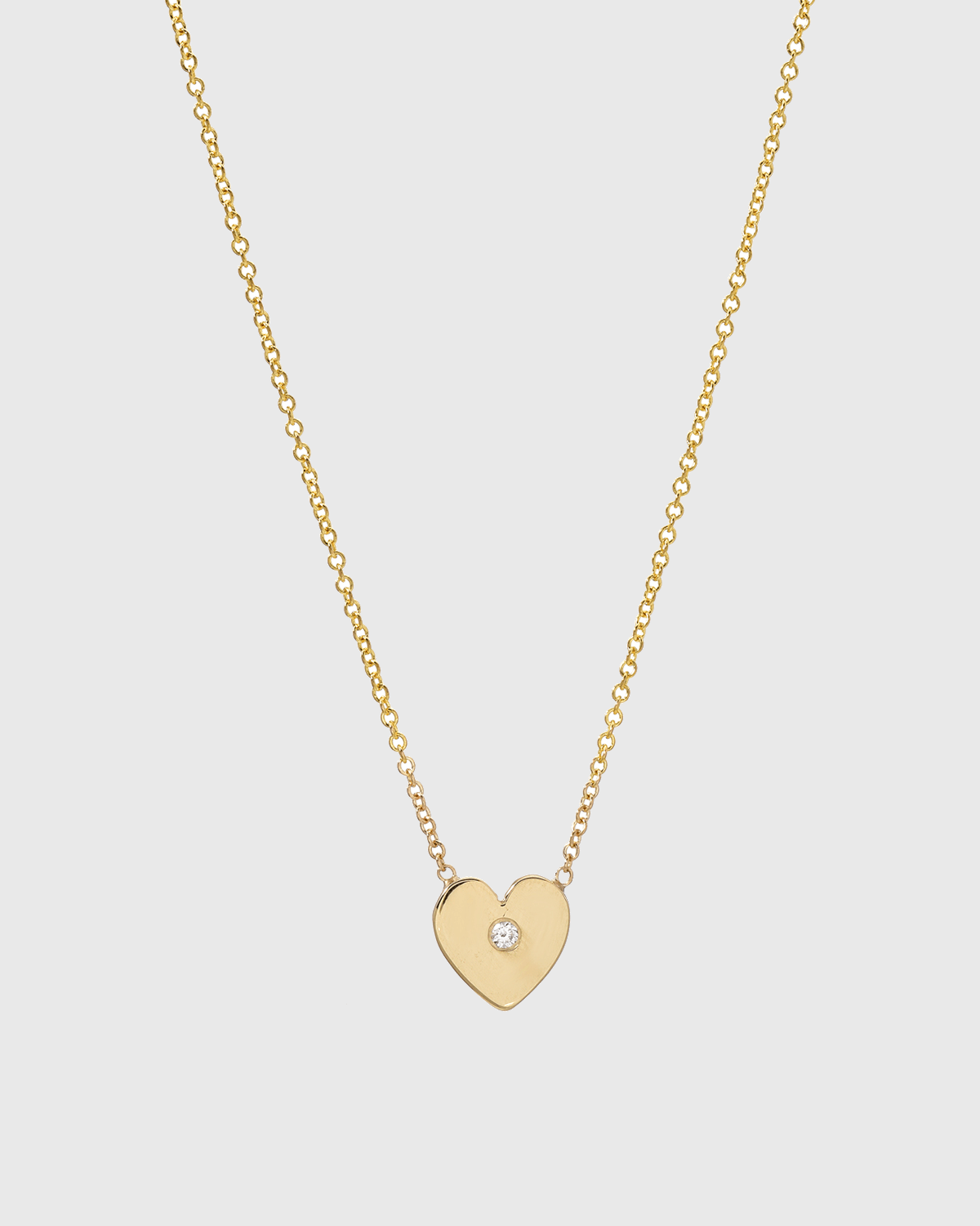 Zoe Lev Jewelry 14k Gold 1-Diamond Evil Eye Necklace | Neiman Marcus