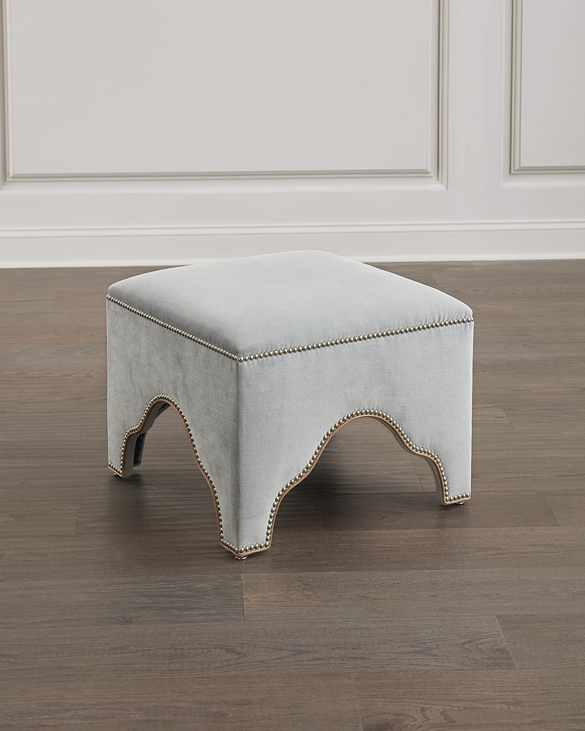 John-Richard Collection Curved Ottoman | Neiman Marcus