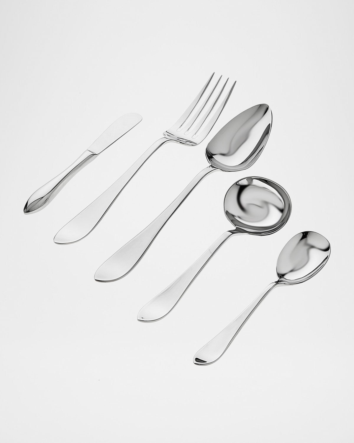 Ricci Silversmith 5-Piece Artisan Hostess Flatware Set | Neiman Marcus