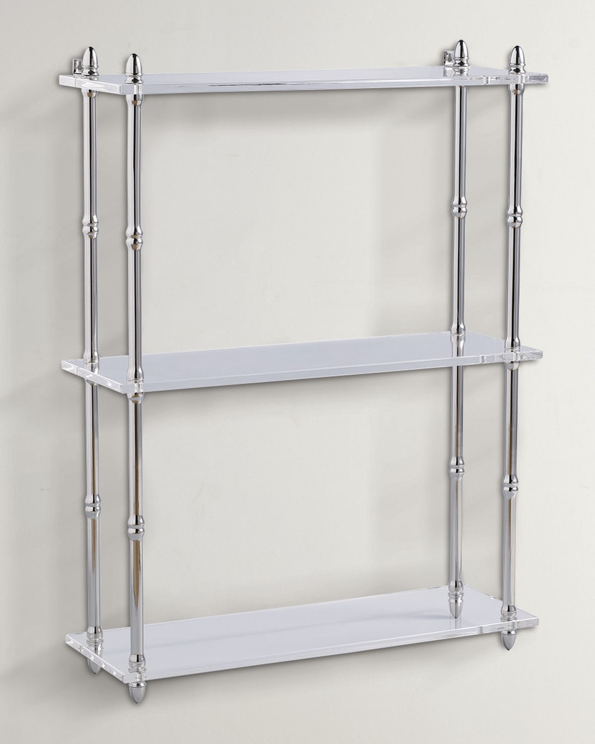 Port 68 Carmel Lucite Shelf | Neiman Marcus