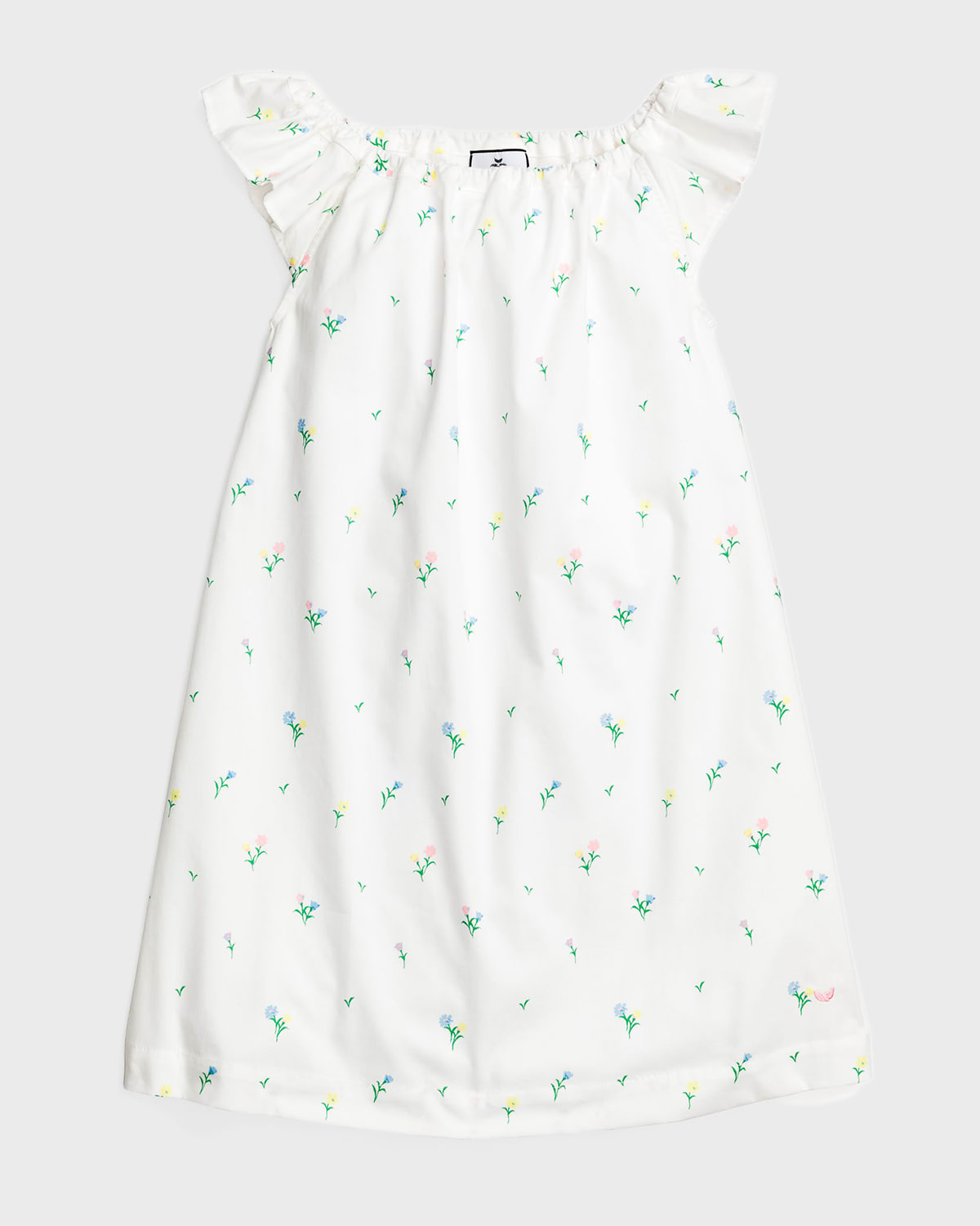 Petite Plume Kid's Isabelle French Ticking Striped Nightgown, Size 6M ...