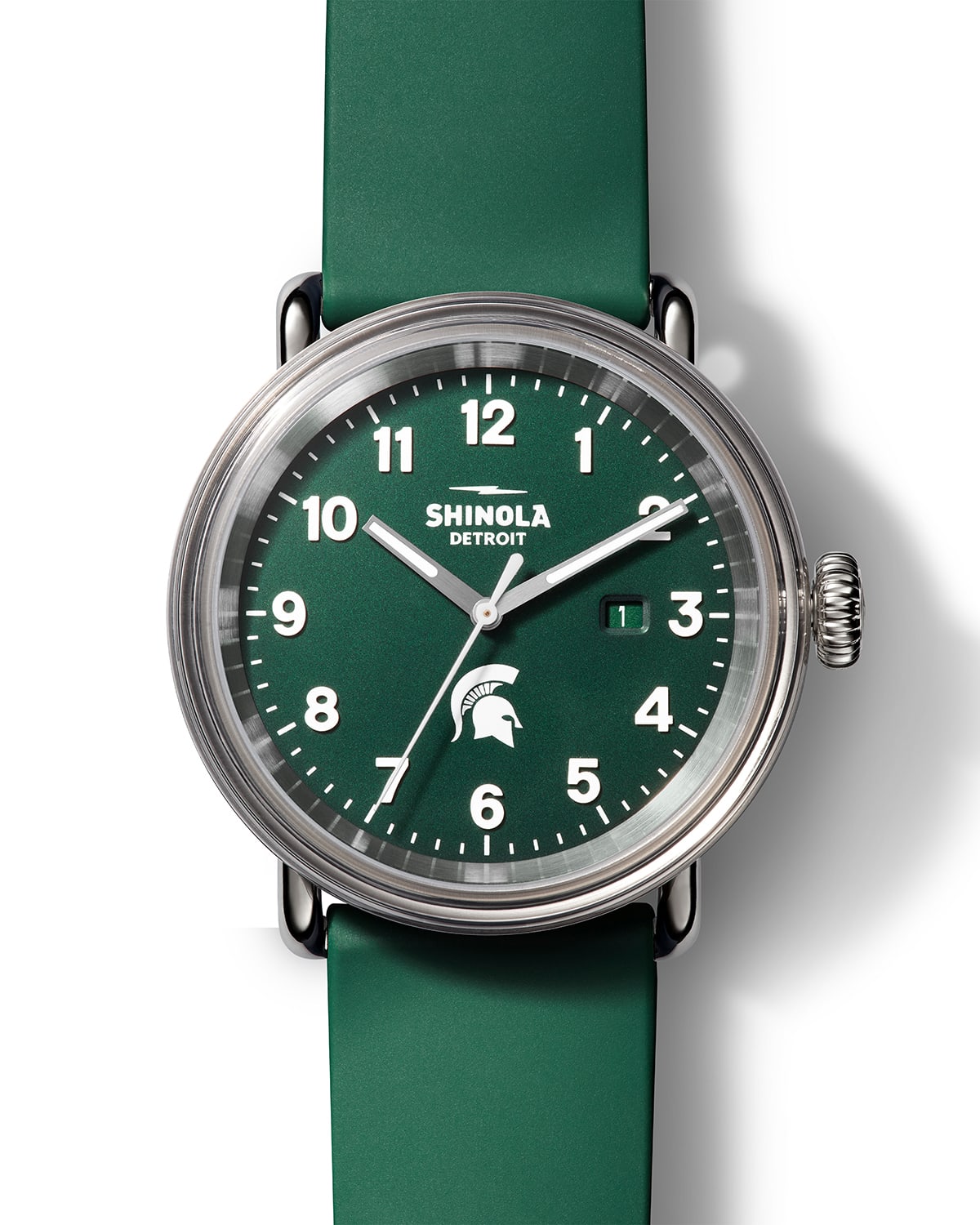Shinola Detrola The Model D 43mm Silicone Watch | Neiman Marcus