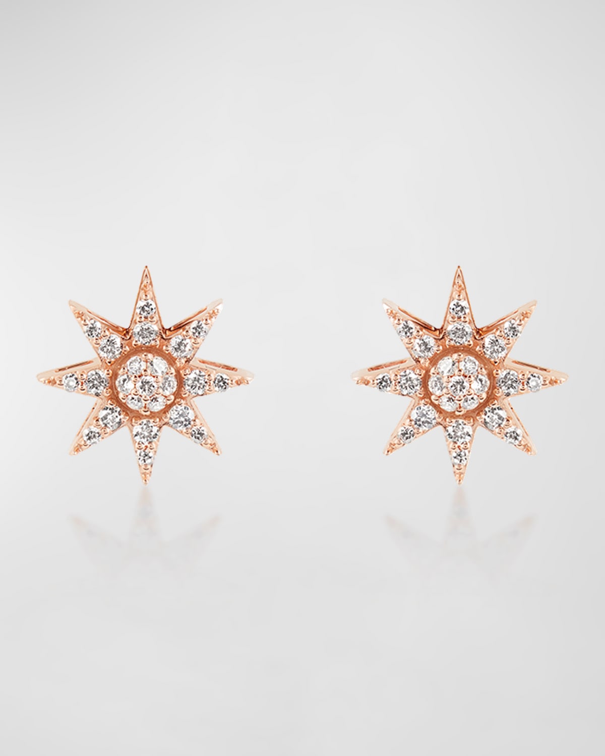 BeeGoddess Sirius Star 14k Diamond Drop Earrings | Neiman Marcus