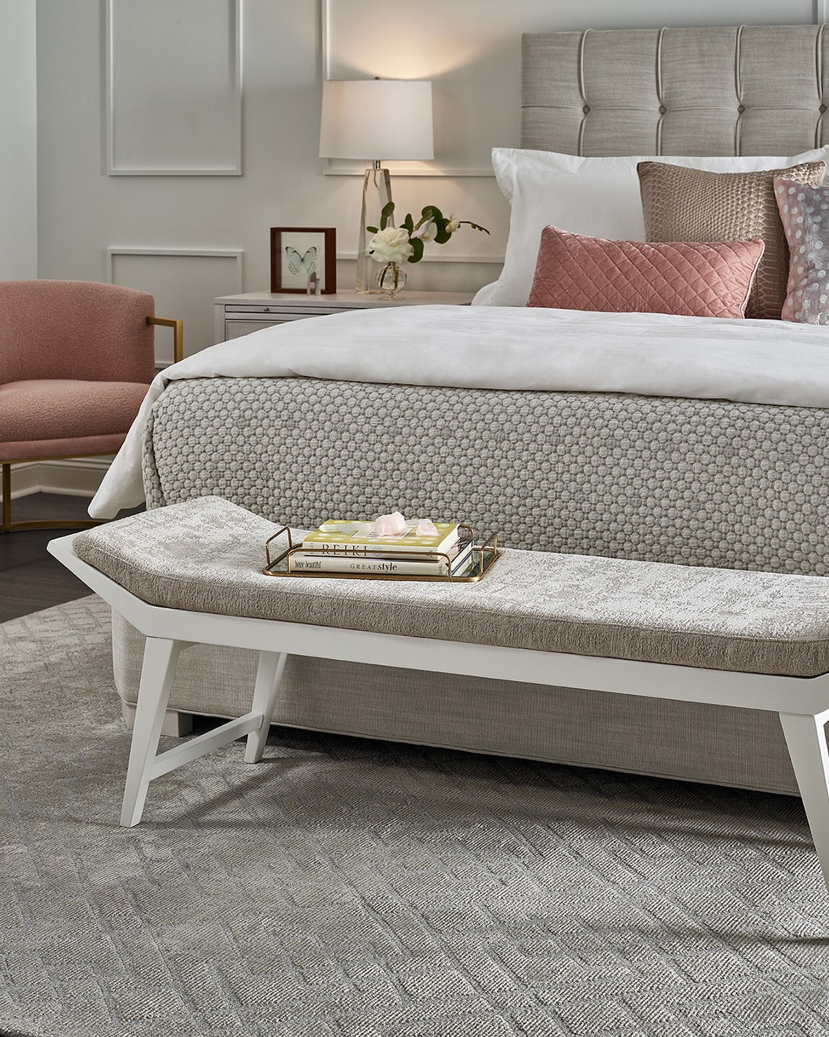 Miranda Kerr Home Love Joy Bliss Oval Side Chairs, Set of 2 | Neiman Marcus