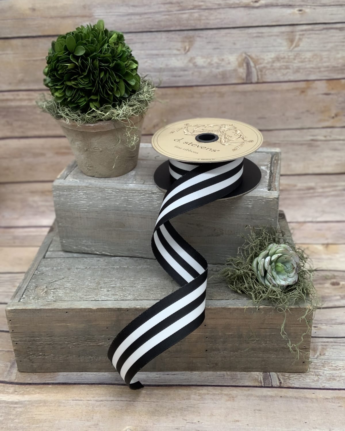 D. Stevens Gossamer Gold Edge Ribbon, 2.5" X 25 Yards | Neiman Marcus