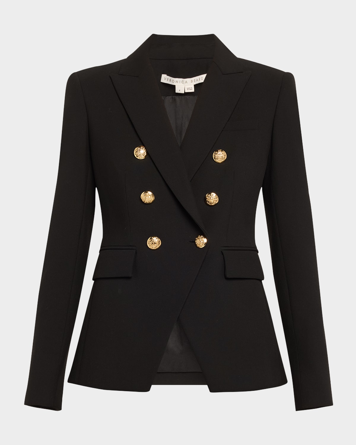 Veronica Beard Miller Linen Dickey Jacket | Neiman Marcus