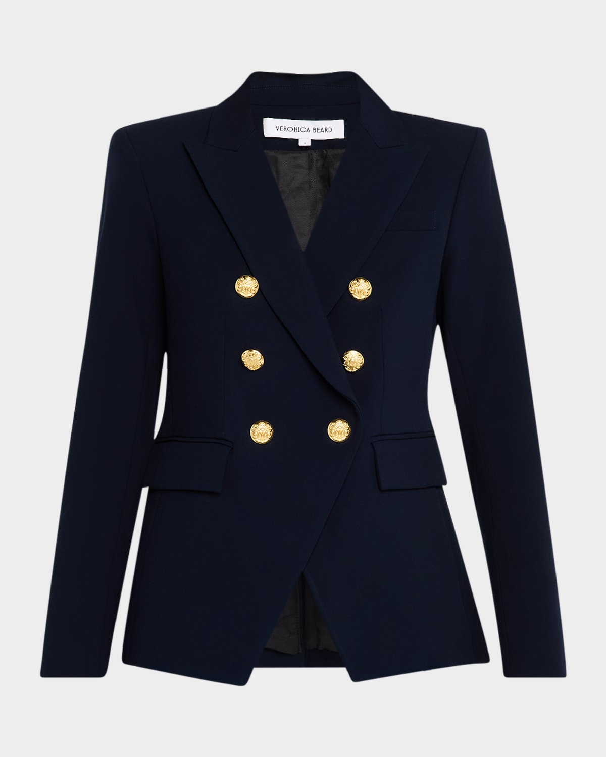 Veronica Beard Terre Seamed Single-Breasted Dickey Jacket | Neiman Marcus