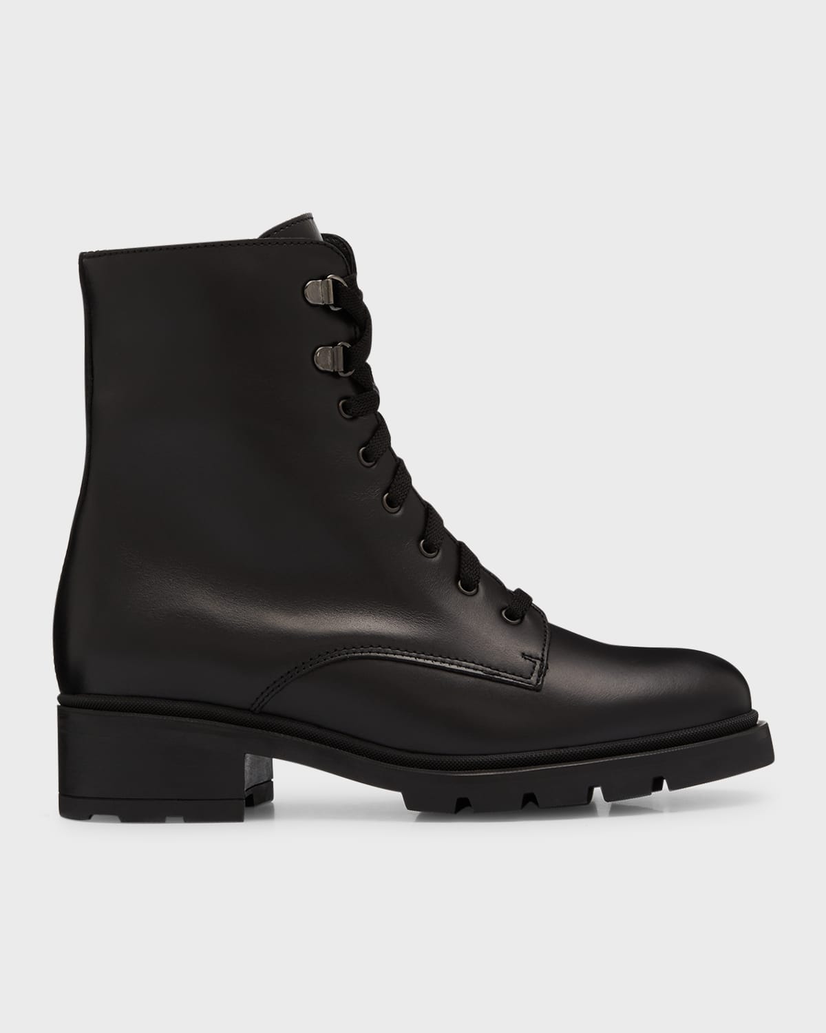 La Canadienne Yasmine Quilted Combat Boots | Neiman Marcus