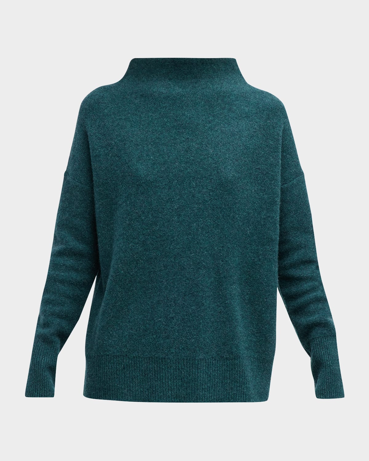 Vince Boiled Cashmere Funnel-Neck Pullover | Neiman Marcus