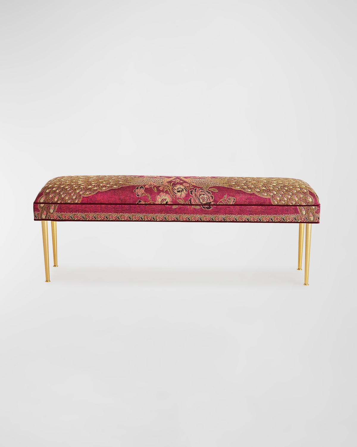 Haute House Peacock Bench, 42" | Neiman Marcus