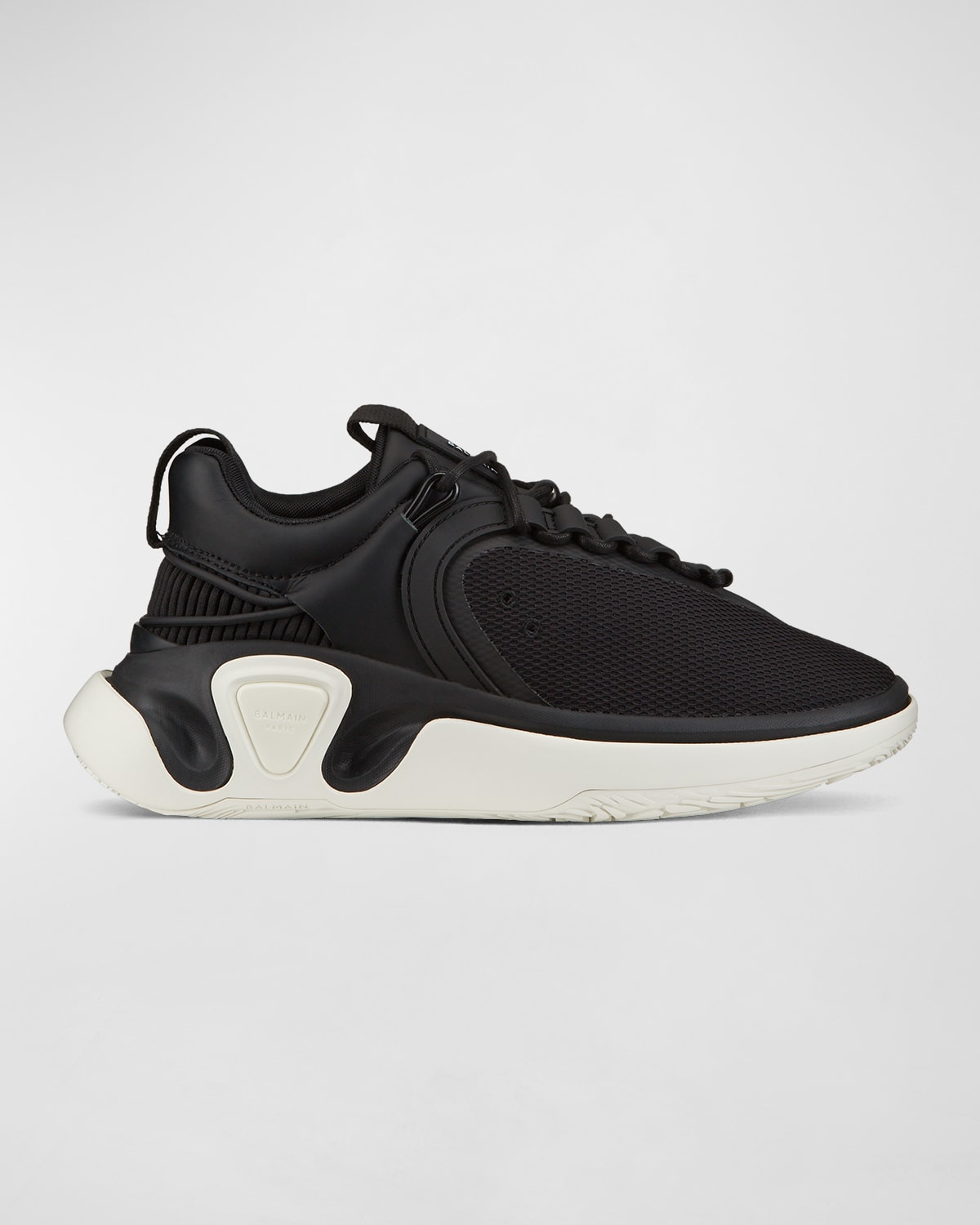 Balmain Men's B Runner Tonal Chunky Sneakers | Neiman Marcus