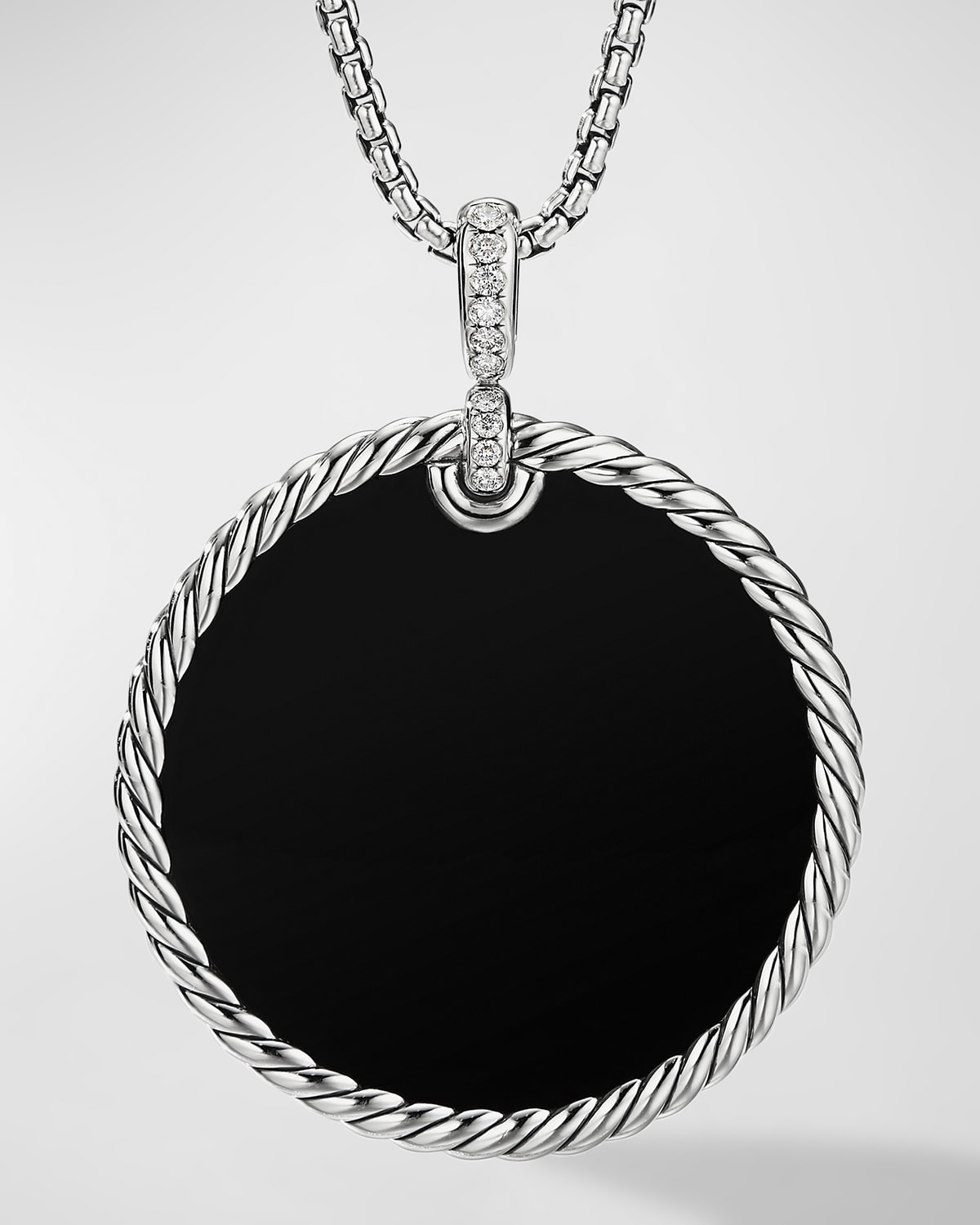 David Yurman DY Elements Eclipse Reversible Pendant Necklace with ...