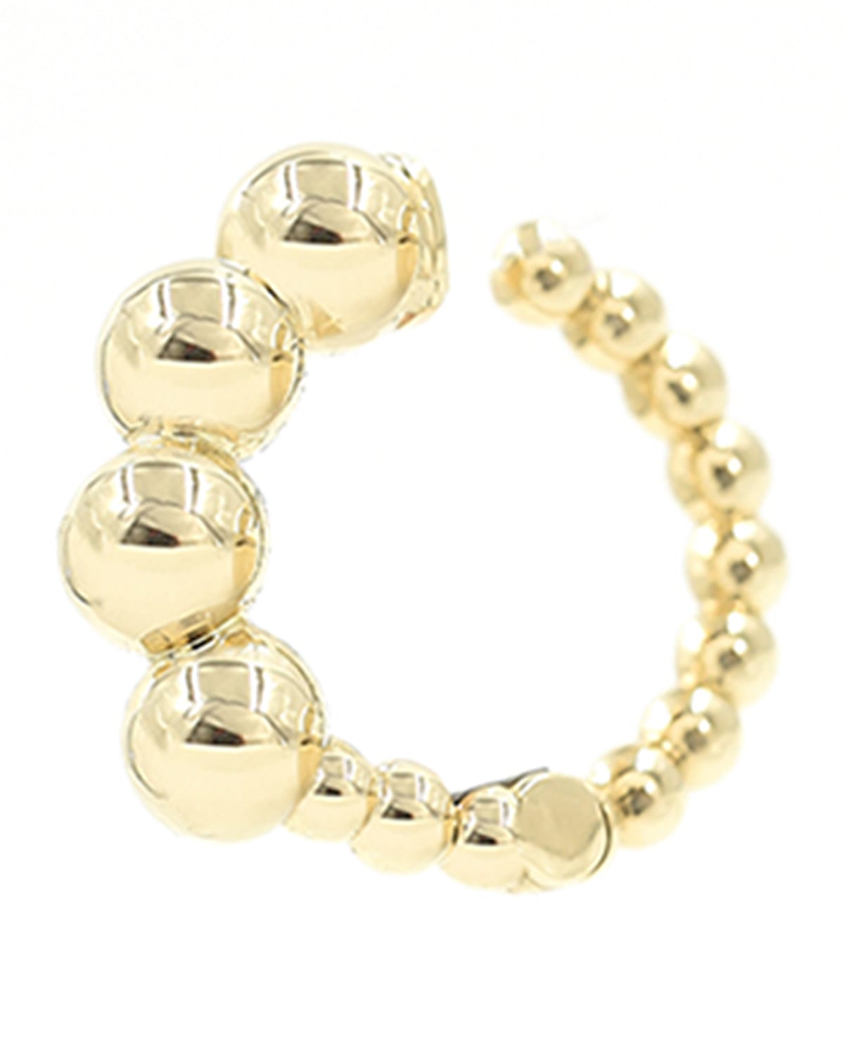 Mizuki 14K Graduated Pearl Ear Cuff, Single | Neiman Marcus