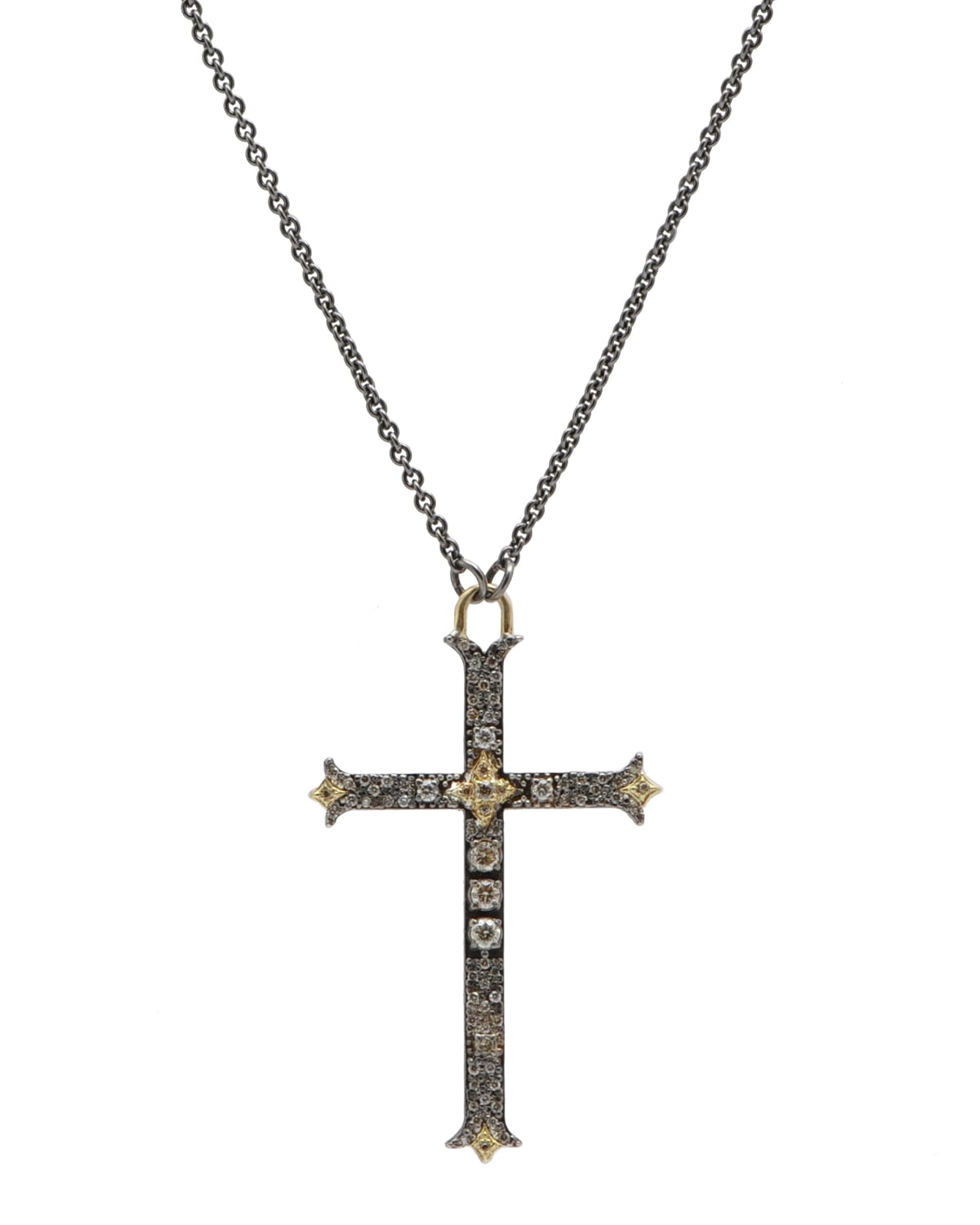 Armenta Old World Diamond Crivelli Bar Necklace | Neiman Marcus