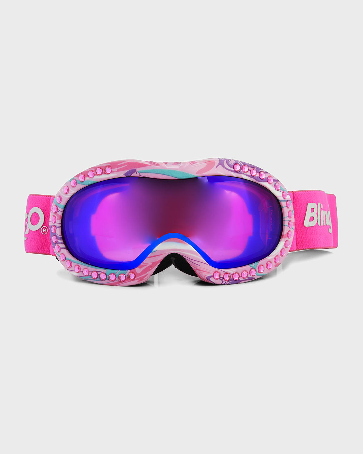 Bling2o Kid's Spike Logo Snow Goggles | Neiman Marcus