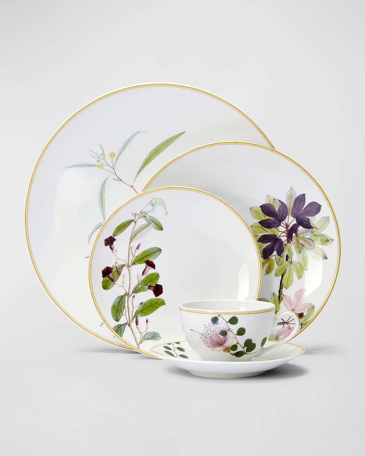 Bernardaud Jardin Indien Saucer | Neiman Marcus
