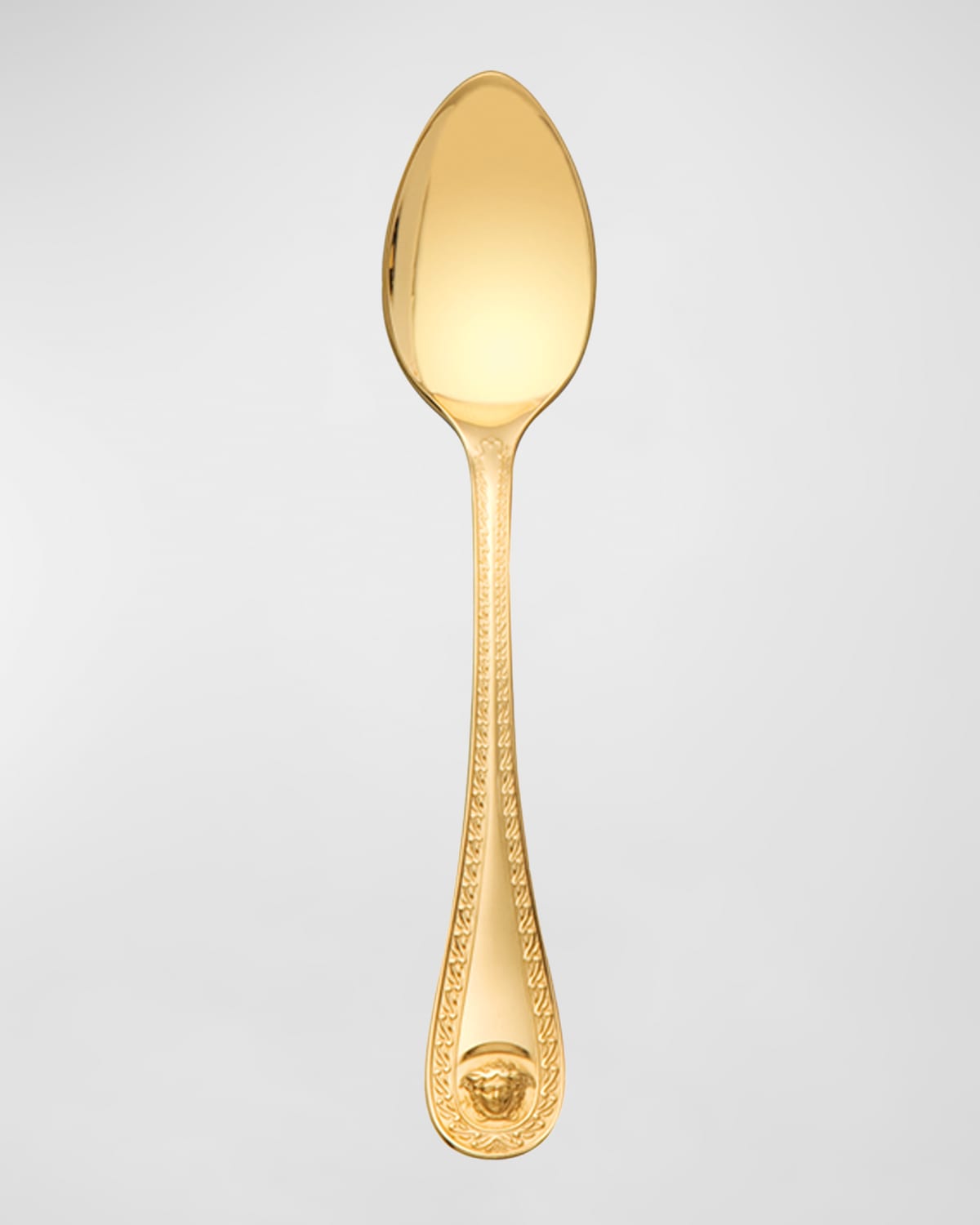 Versace Medusa Gold-Plated Serving Spoon | Neiman Marcus