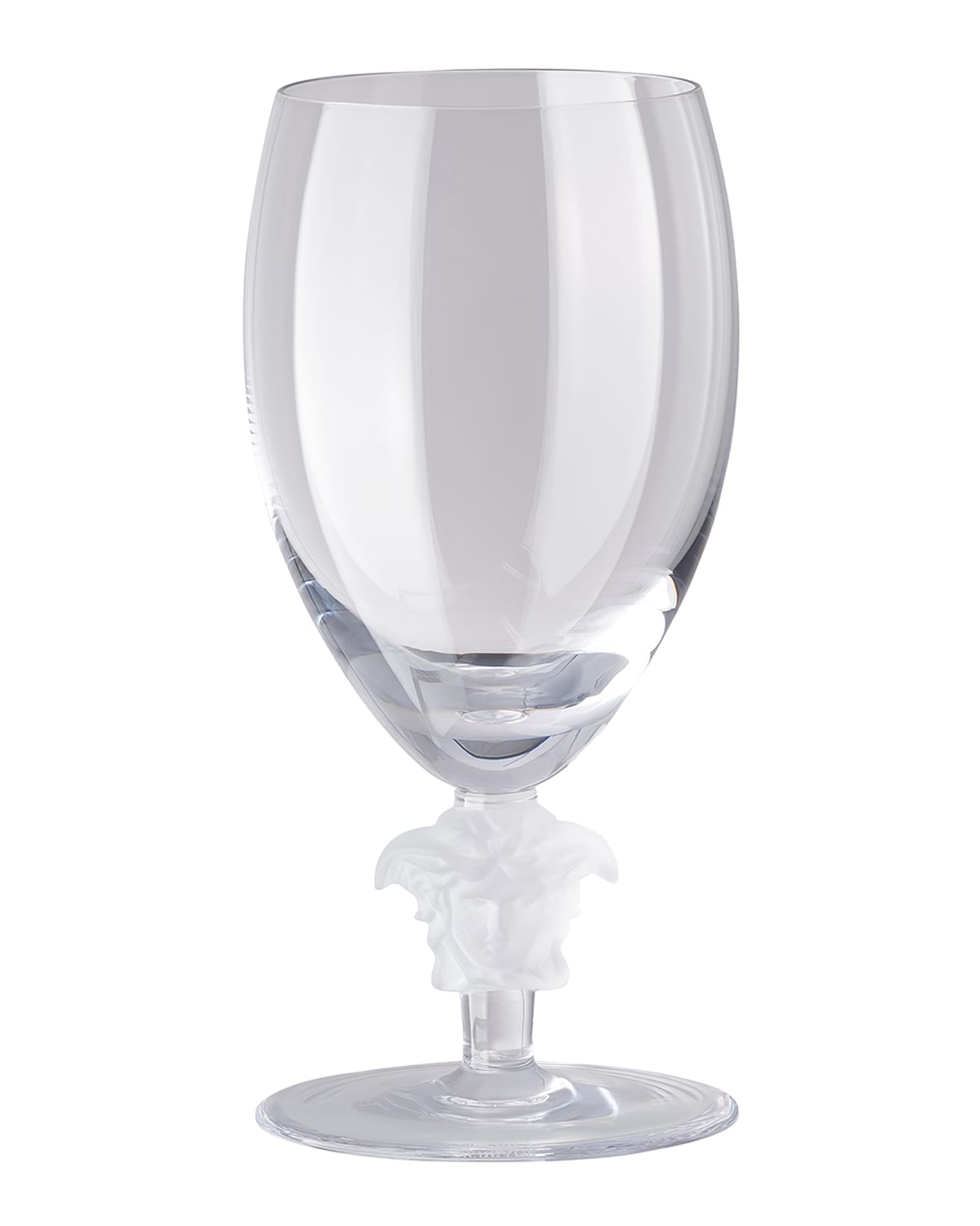 Versace Medusa Lumiere White Wine Glass | Neiman Marcus