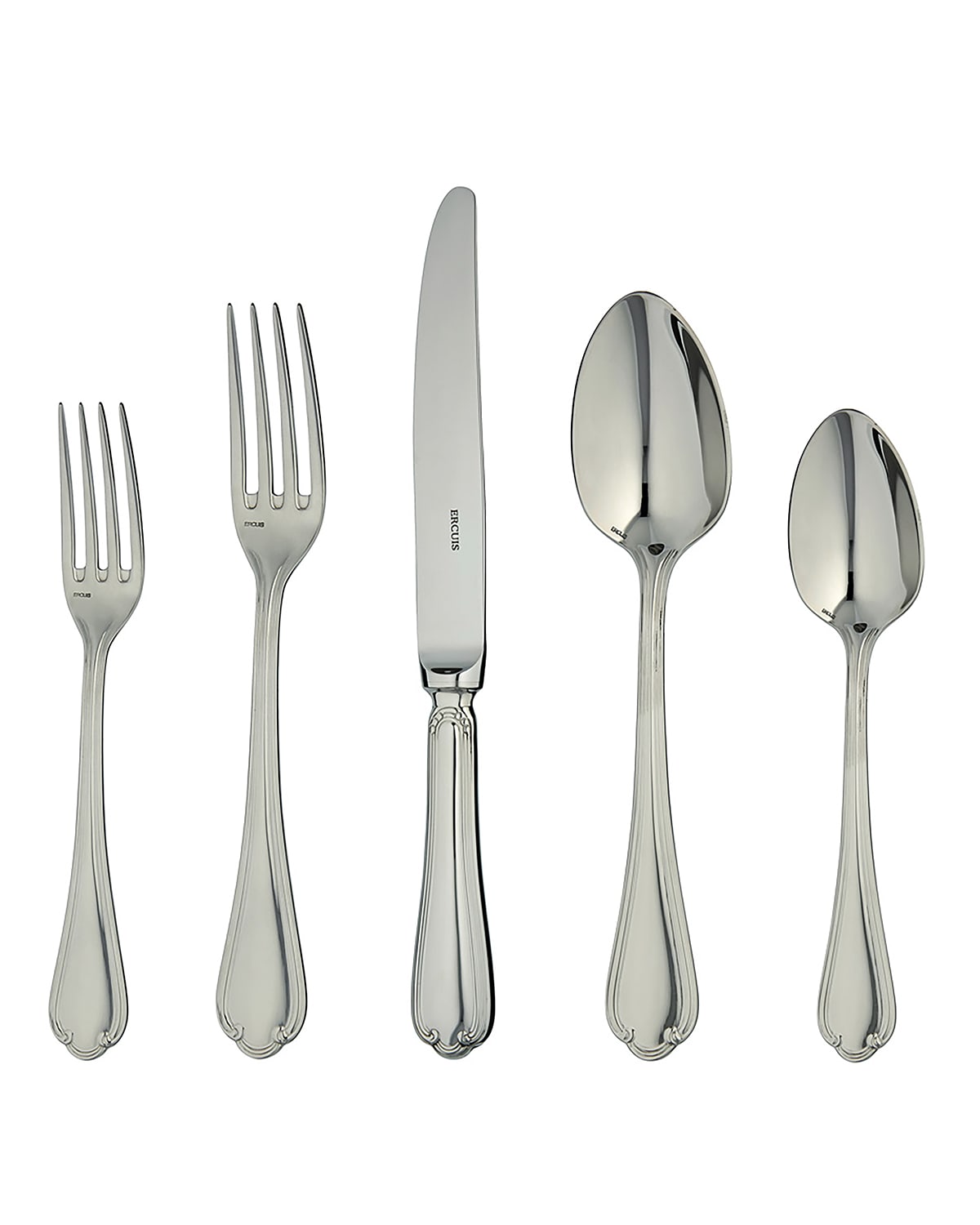 Gorham Chantilly 5-Piece Dinner Flatware Setting with Place Spoon ...