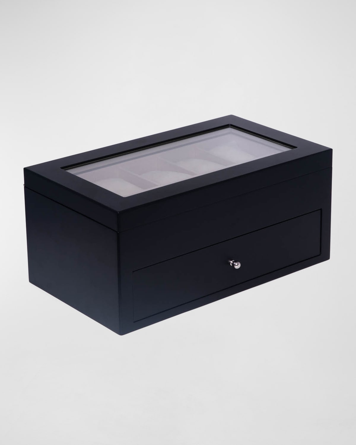 Bey-Berk Leather Watch & Sunglasses Storage Case | Neiman Marcus