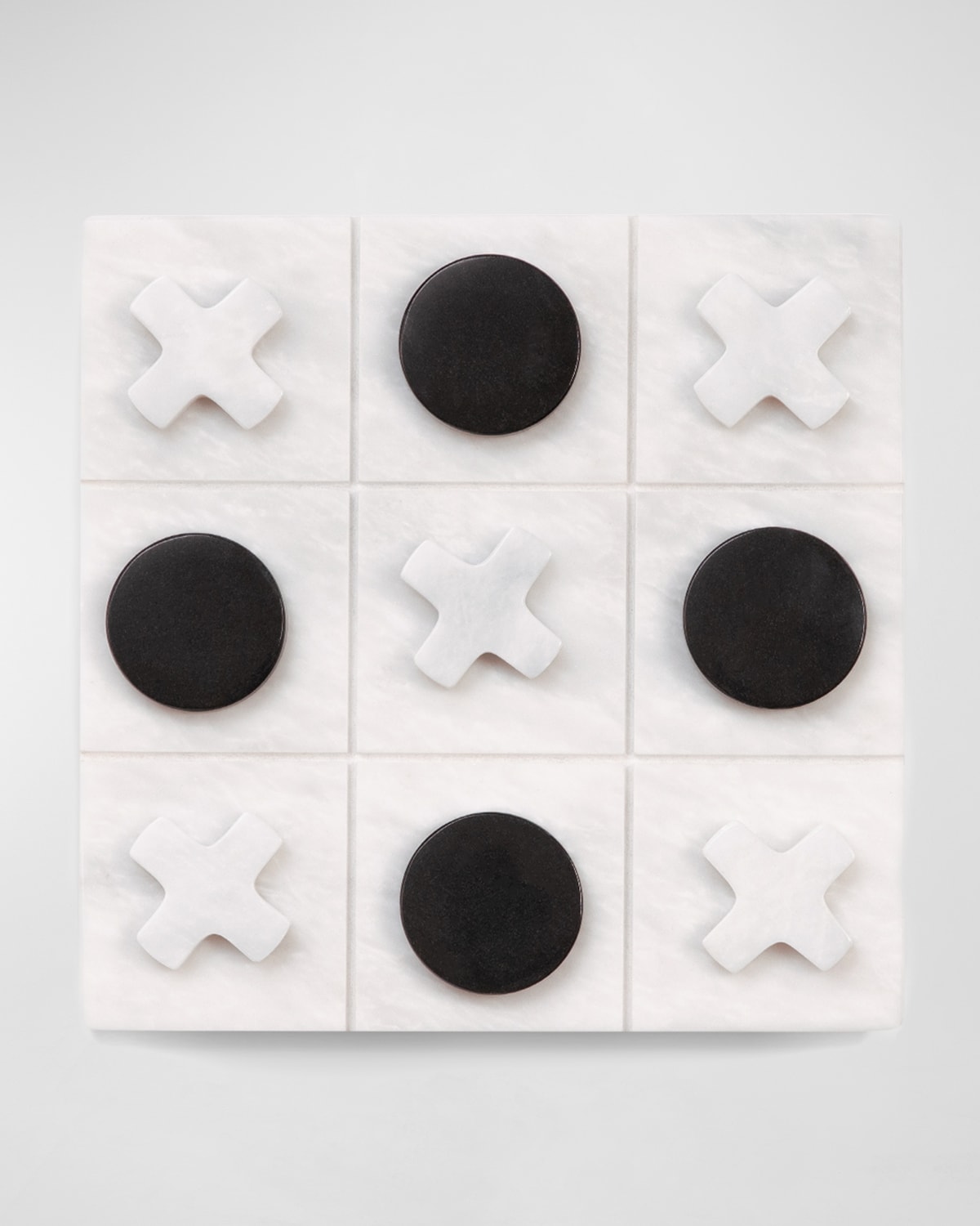 Tizo Clear Tic-Tac-Toe Set | Neiman Marcus
