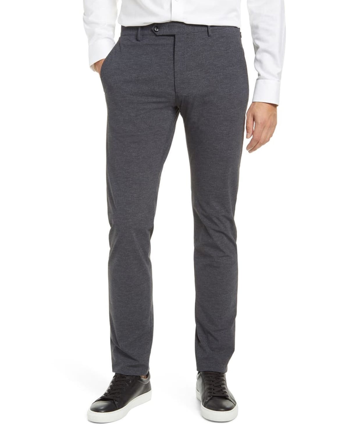Zanella Men's Solid Active Stretch Pants | Neiman Marcus