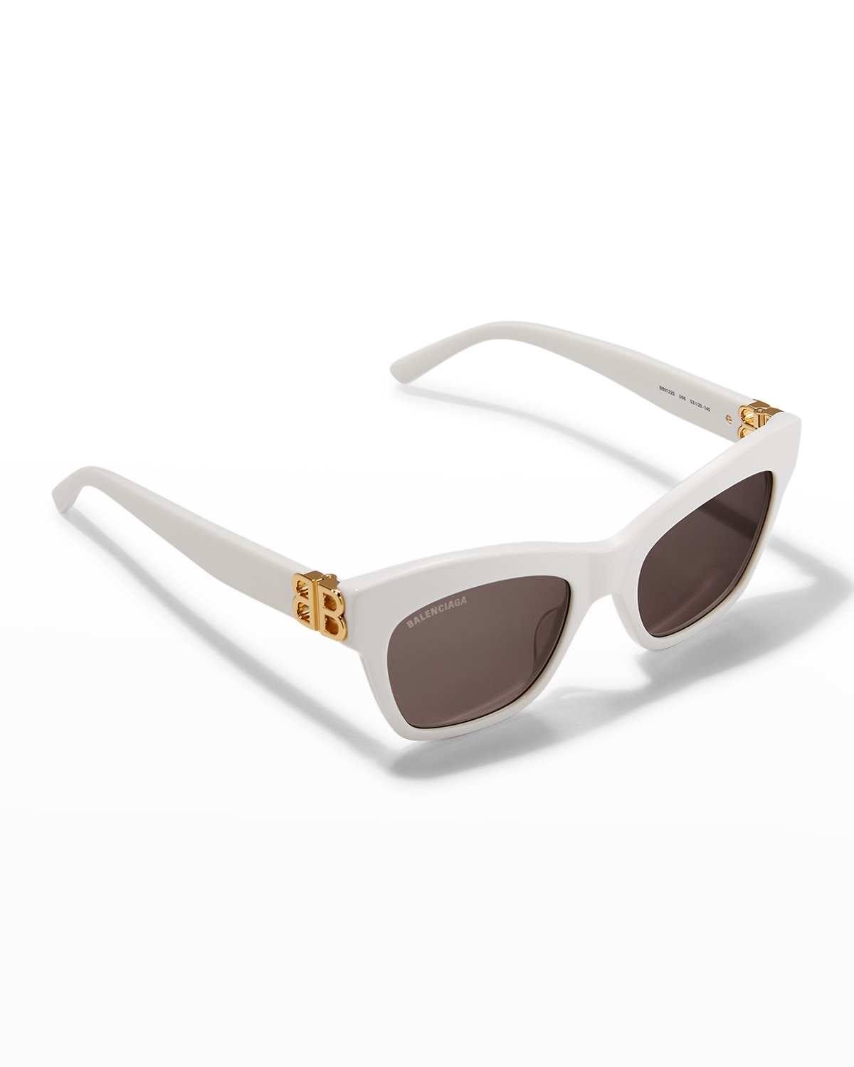 Bottega Veneta Dramatic Acetate Cat-Eye Sunglasses | Neiman Marcus