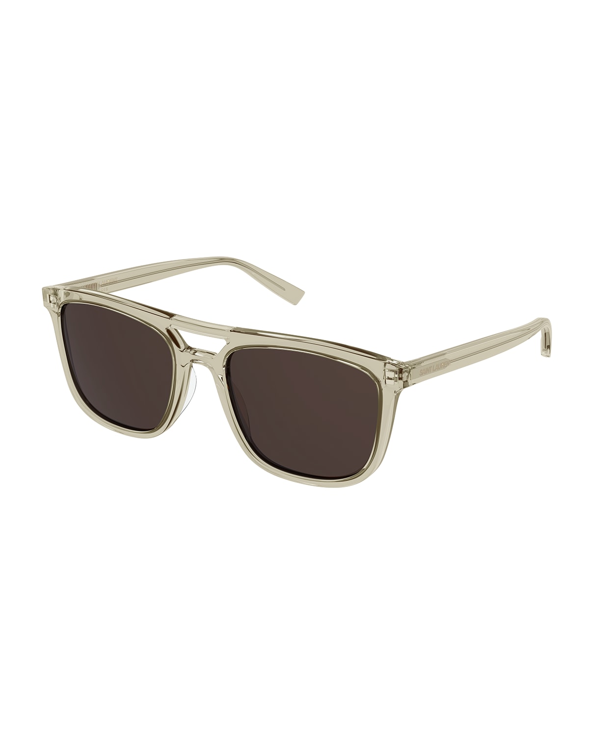 Ray-Ban Men's Rectangle Steel Double-Bridge Sunglasses | Neiman Marcus