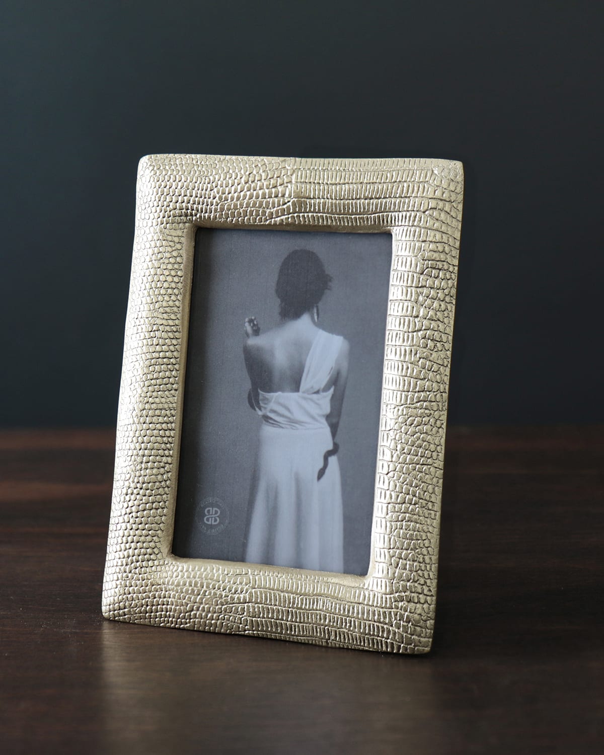 Beatriz Ball Giftables Sierra Croc Frame, 4" x 6" | Neiman Marcus