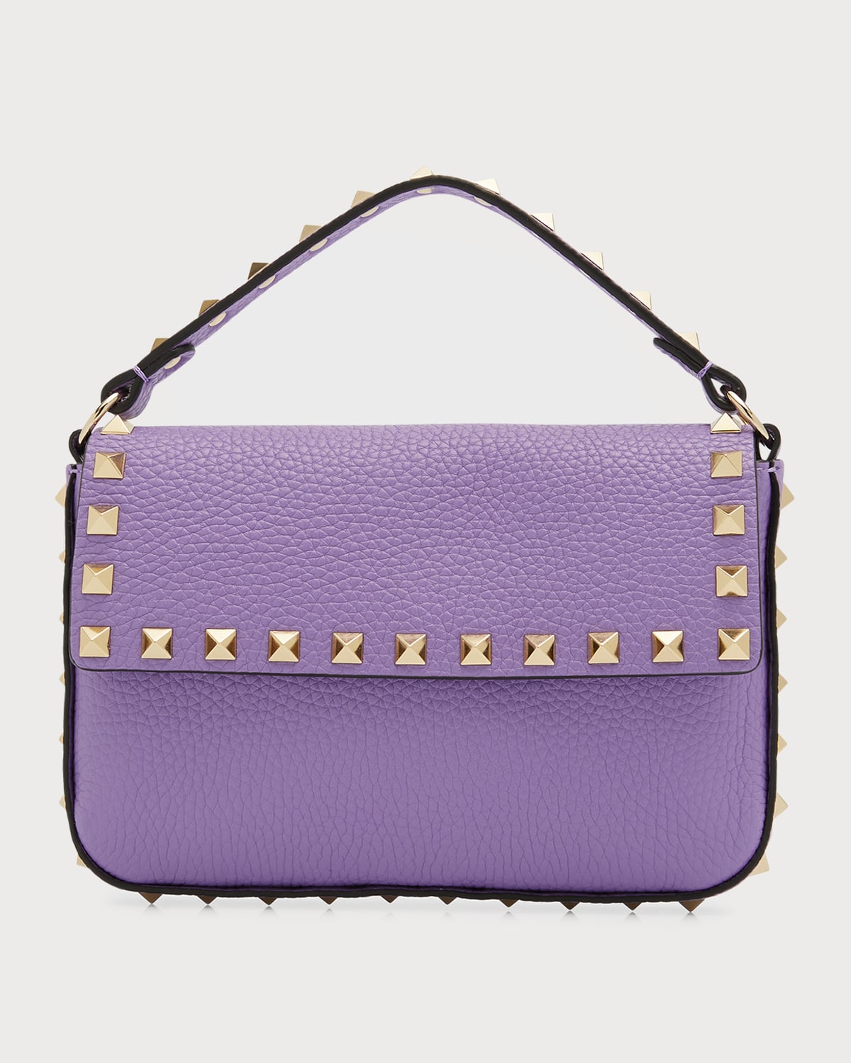 Valentino Garavani Rockstud Flap Pouch Top-Handle Bag | Neiman Marcus