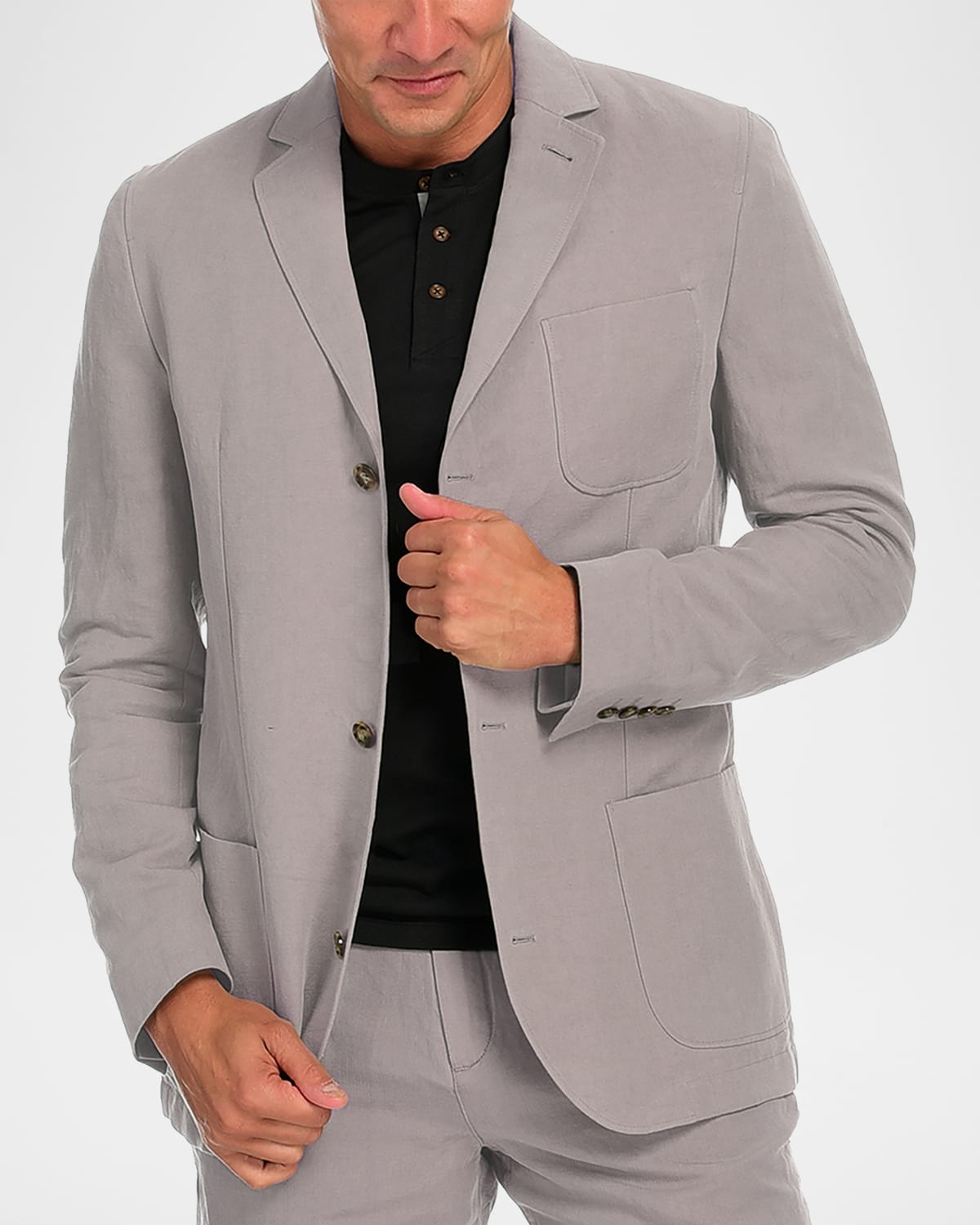 Fisher + Baker Men's Thompson Two-Button Jacket | Neiman Marcus