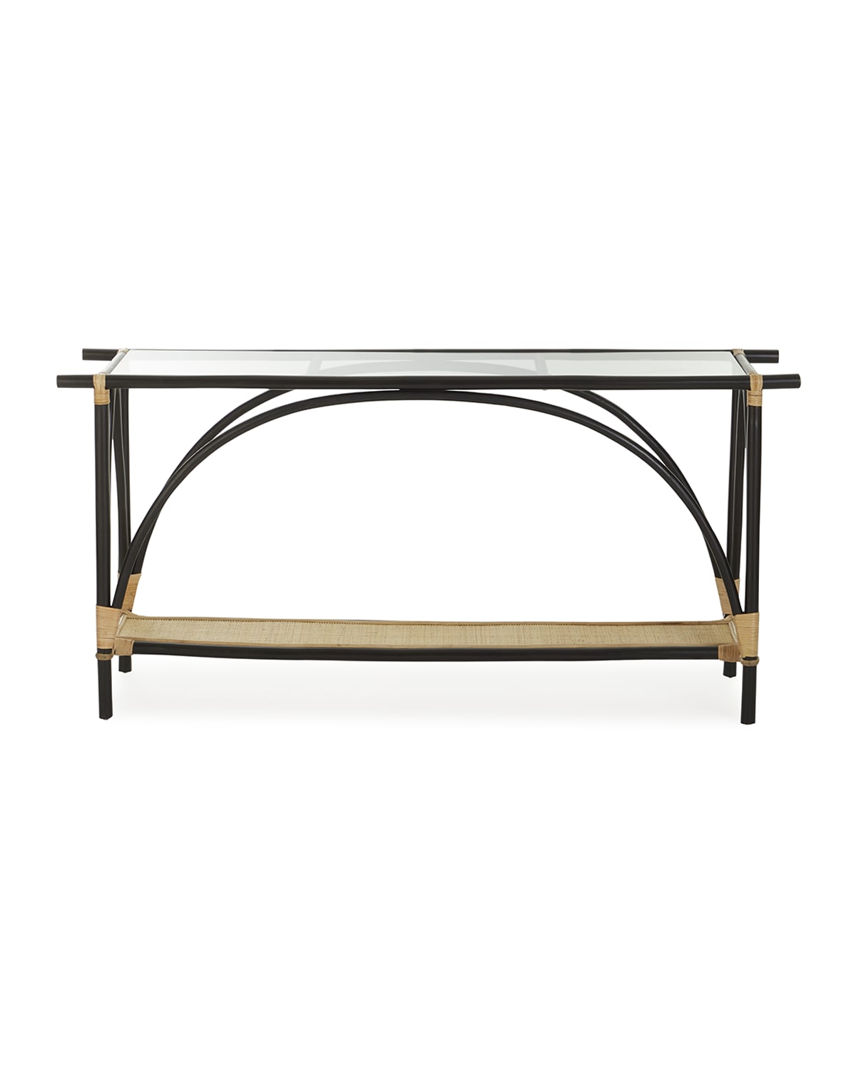 Jamie Young Primrose Rattan Console Table | Neiman Marcus