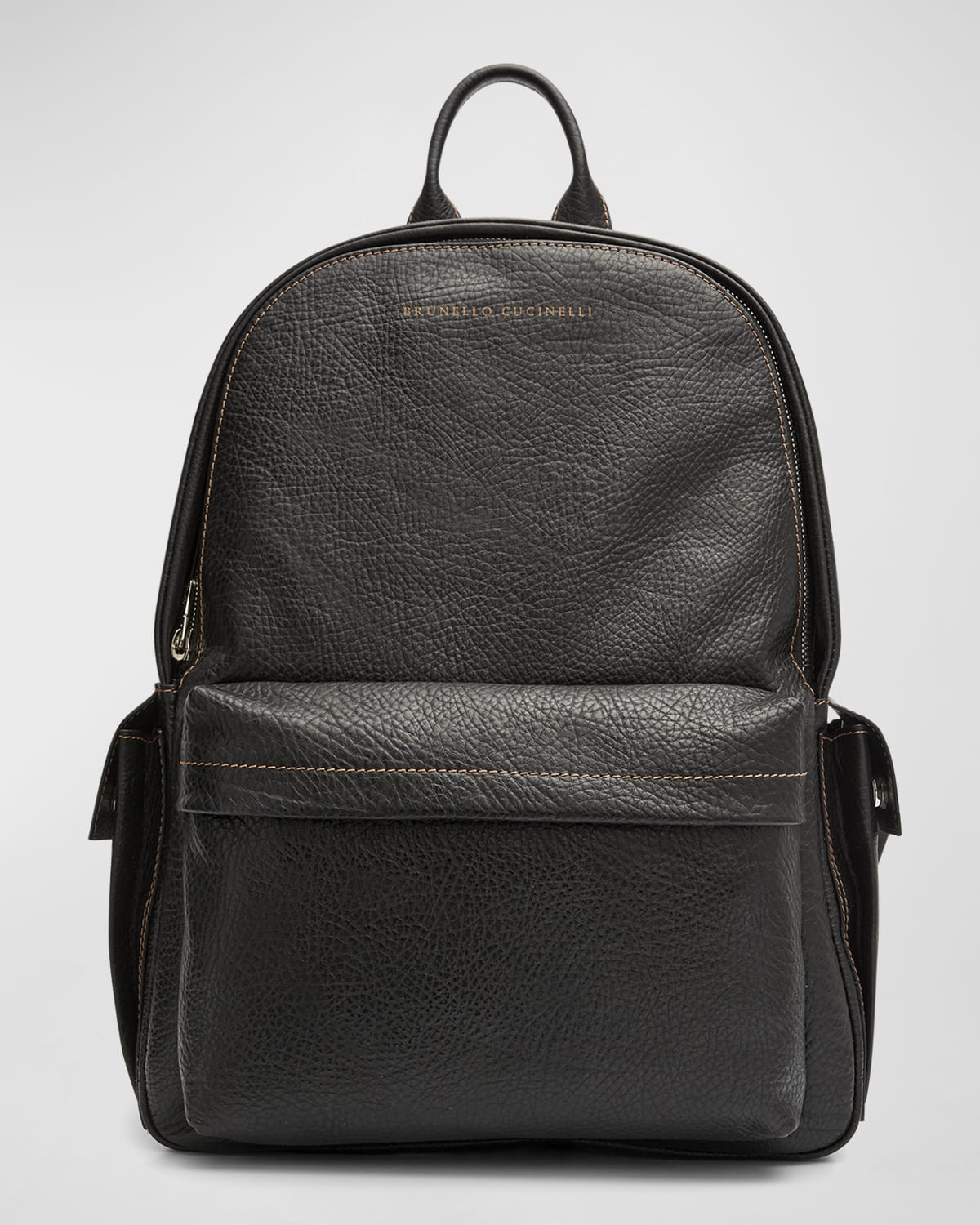 TOM FORD Men's Buckley Grain Leather Backpack | Neiman Marcus