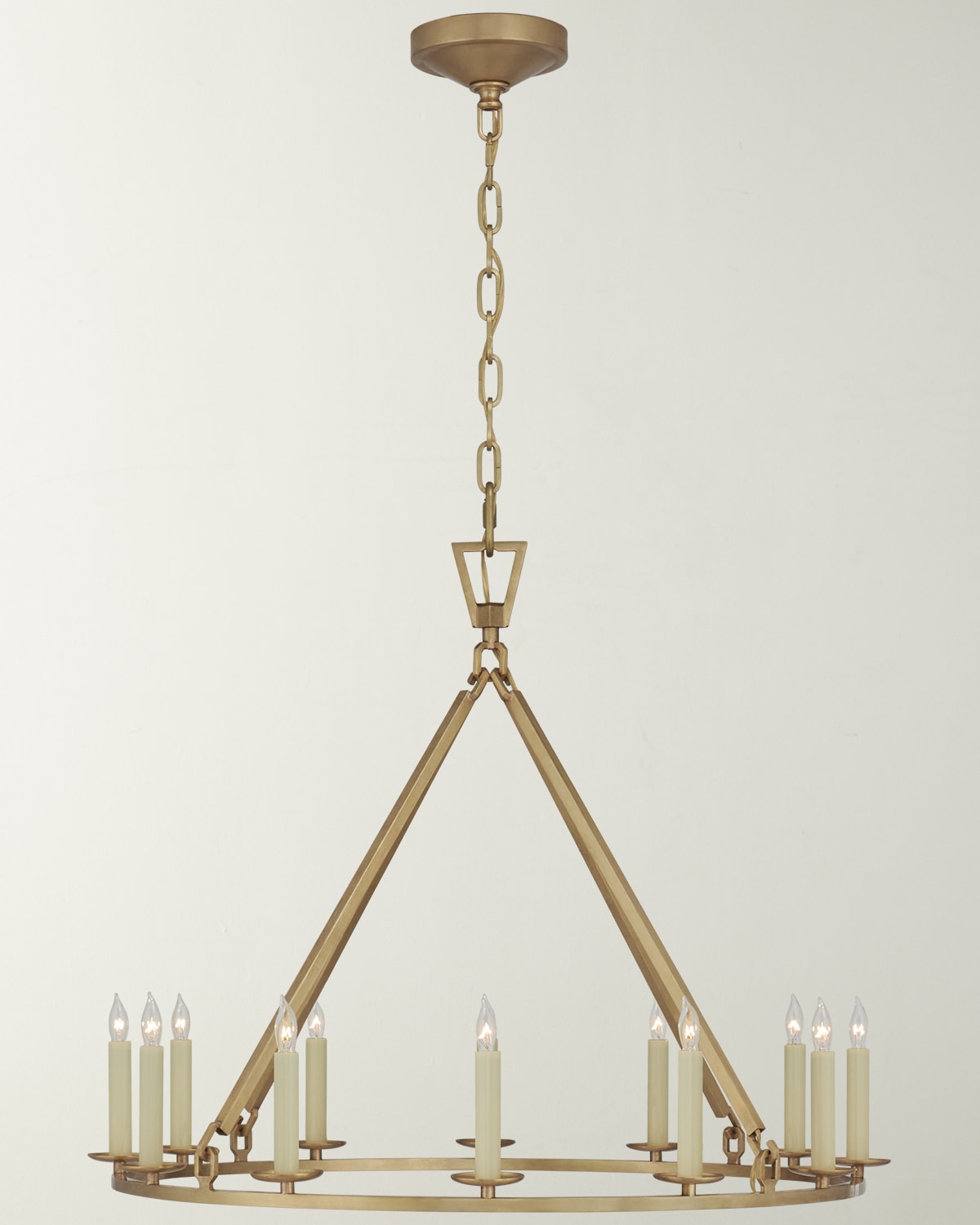 Visual Comfort Signature Darlana Large Single Ring Chandelier By ...