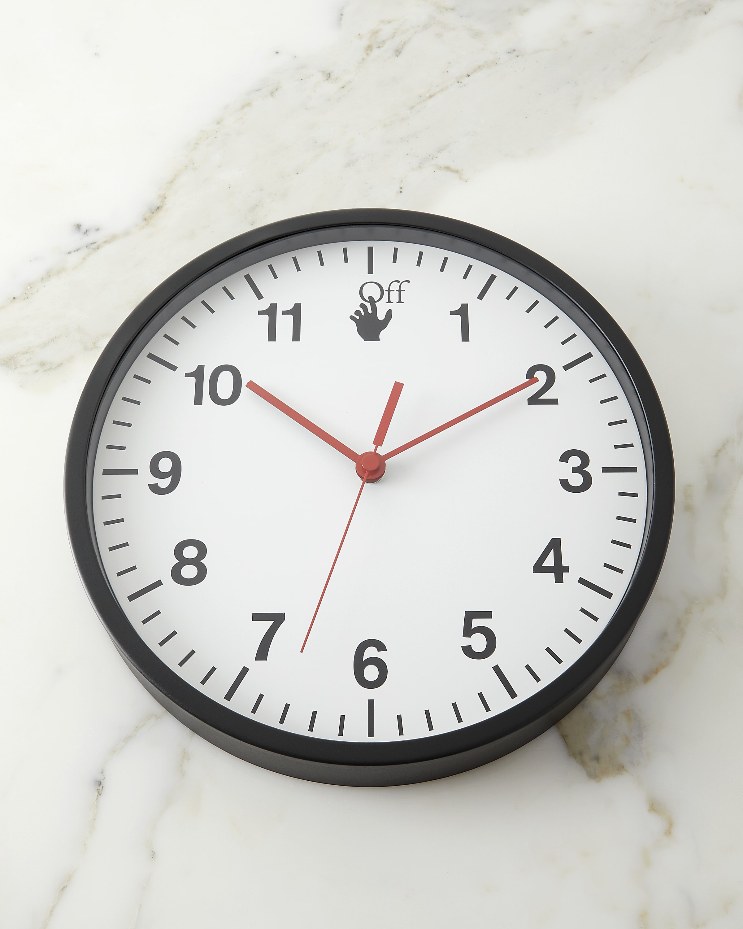 Cloudnola Texttime Wall Clock | Neiman Marcus