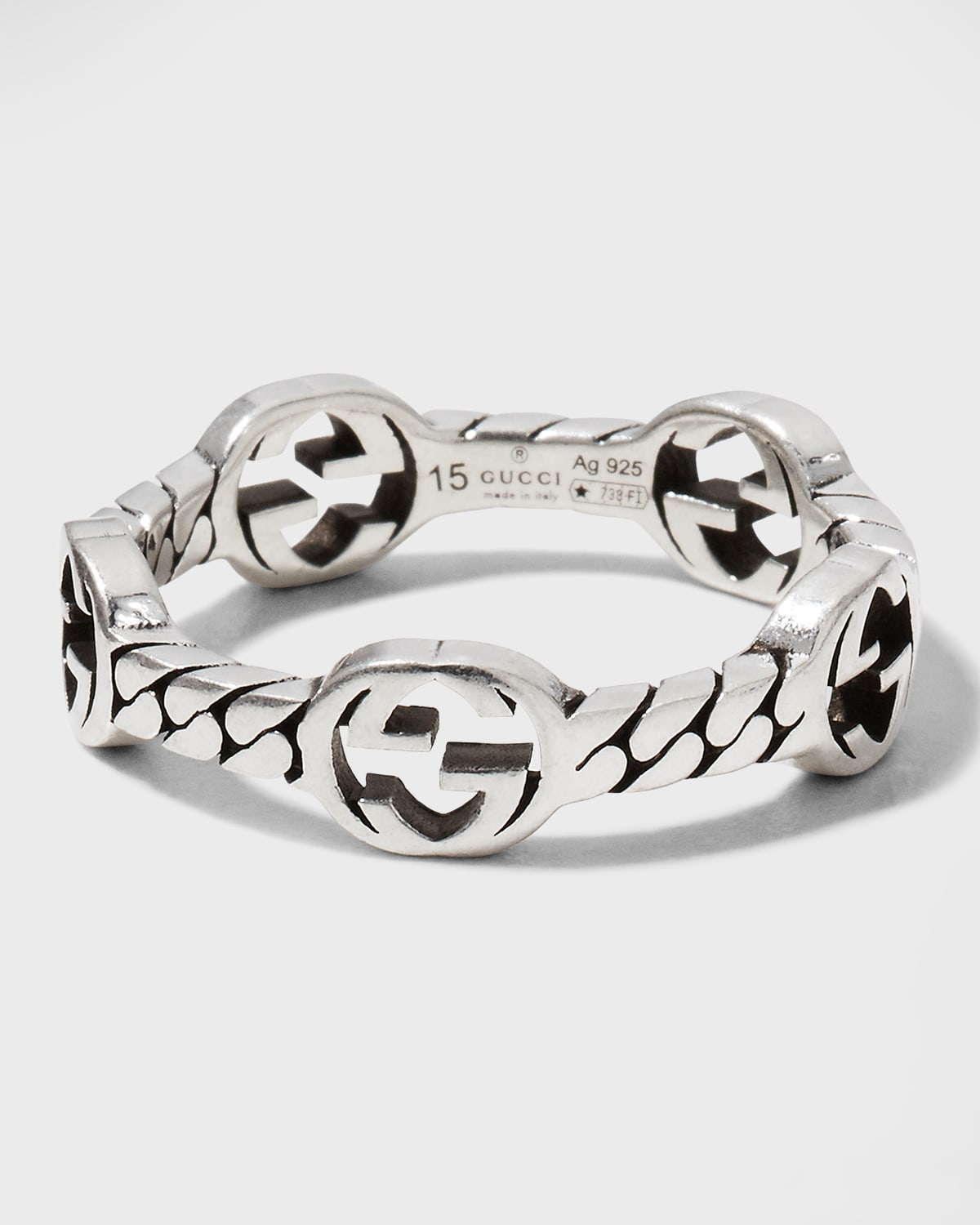 Gucci Interlocking-G Ring | Neiman Marcus