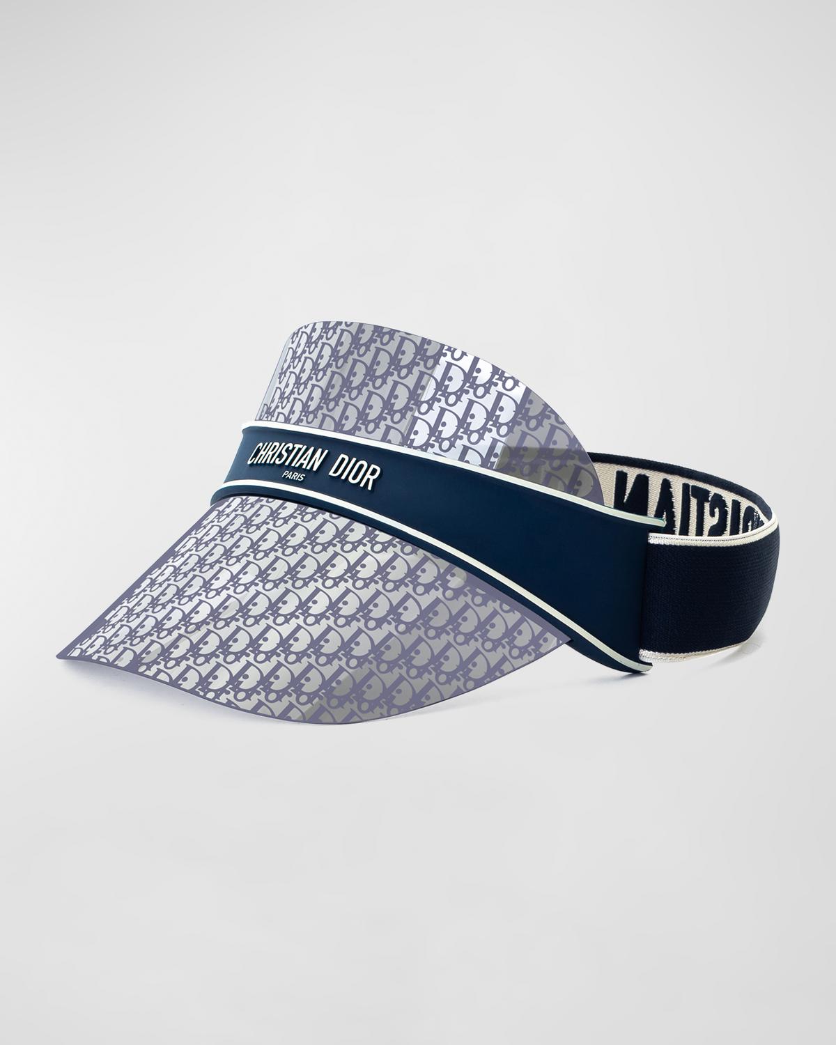 Dior DiorClub V1U Logo Clear Visor | Neiman Marcus