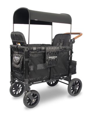WONDERFOLD Wagon Pull and Push Quad 4-Seater Stroller Wagon | Neiman Marcus