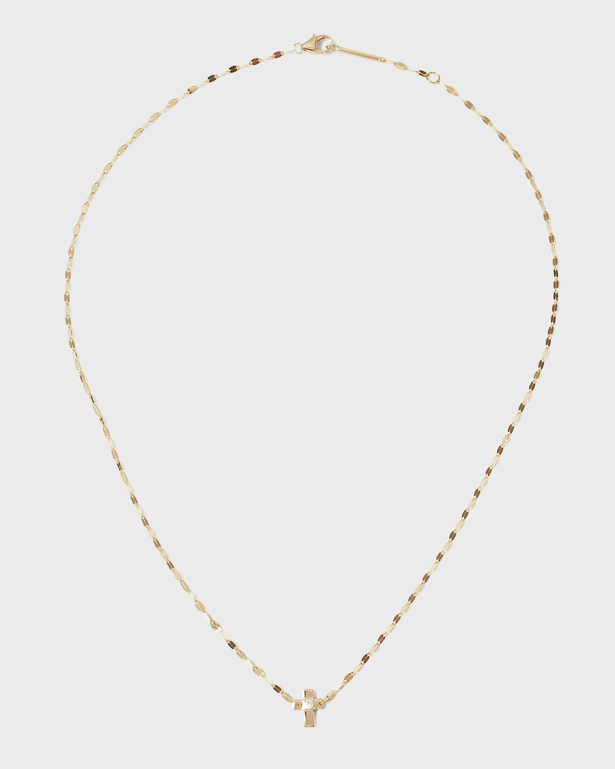 LANA 14k Mini Cross Necklace | Neiman Marcus