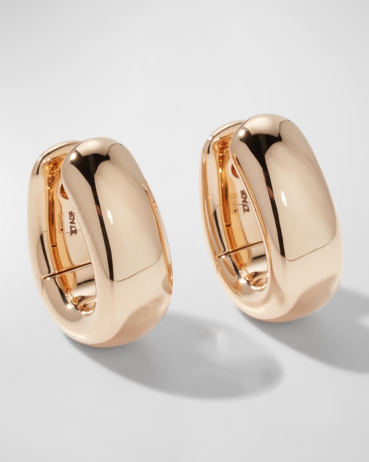 Pomellato Iconica Rose Gold Hoop Earrings | Neiman Marcus