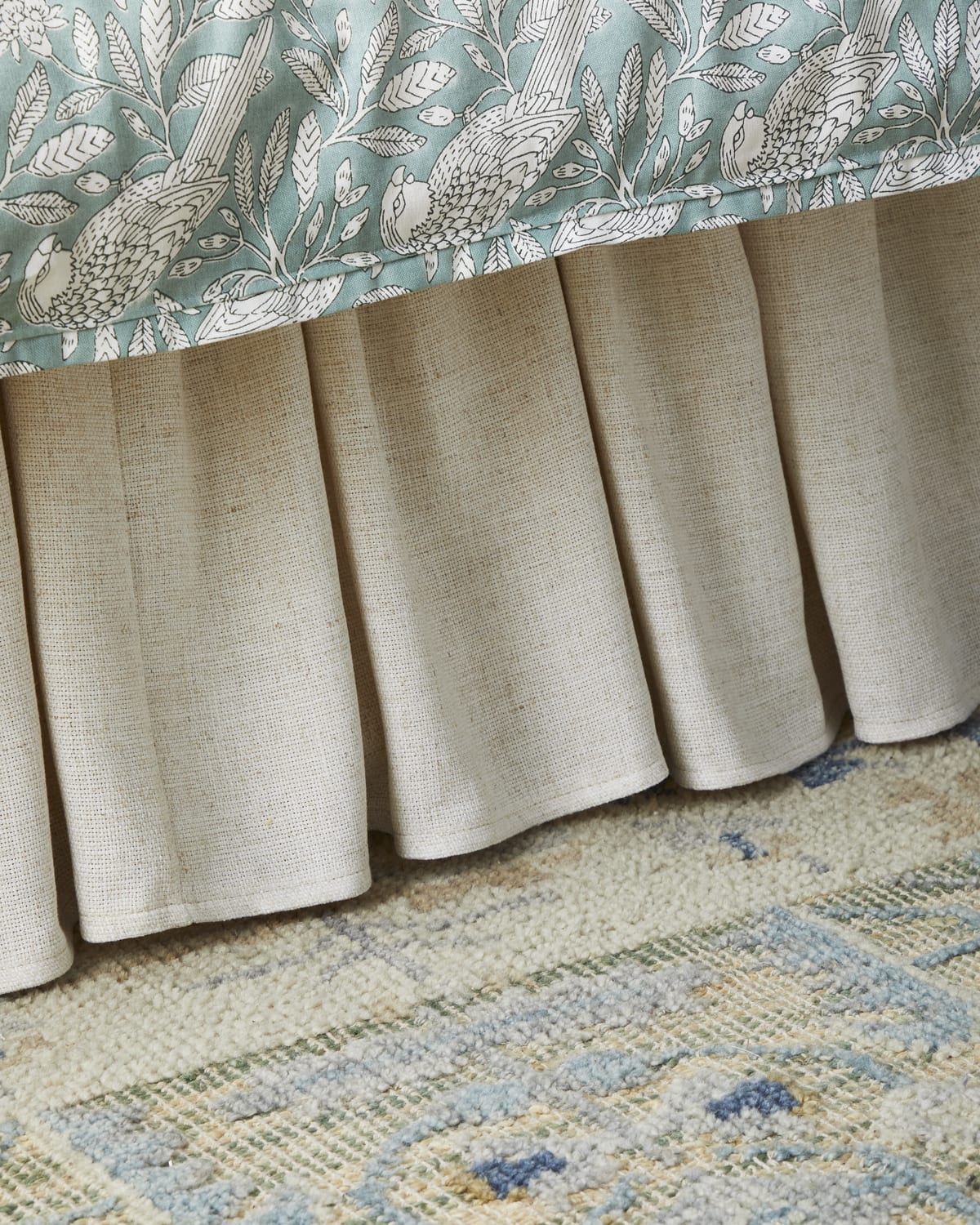 25 Mackenzie Lane Bella King Gathered Dust Skirt | Neiman Marcus