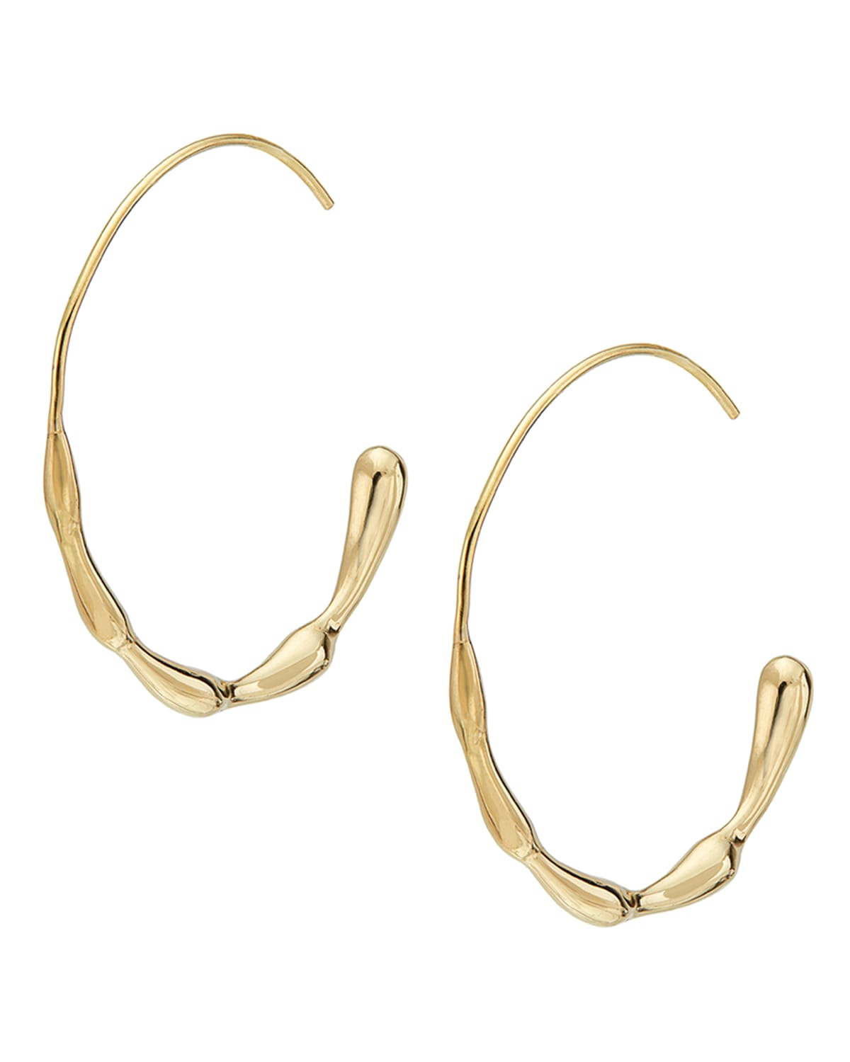 SOKO Mini Bold Hoop Earrings | Neiman Marcus