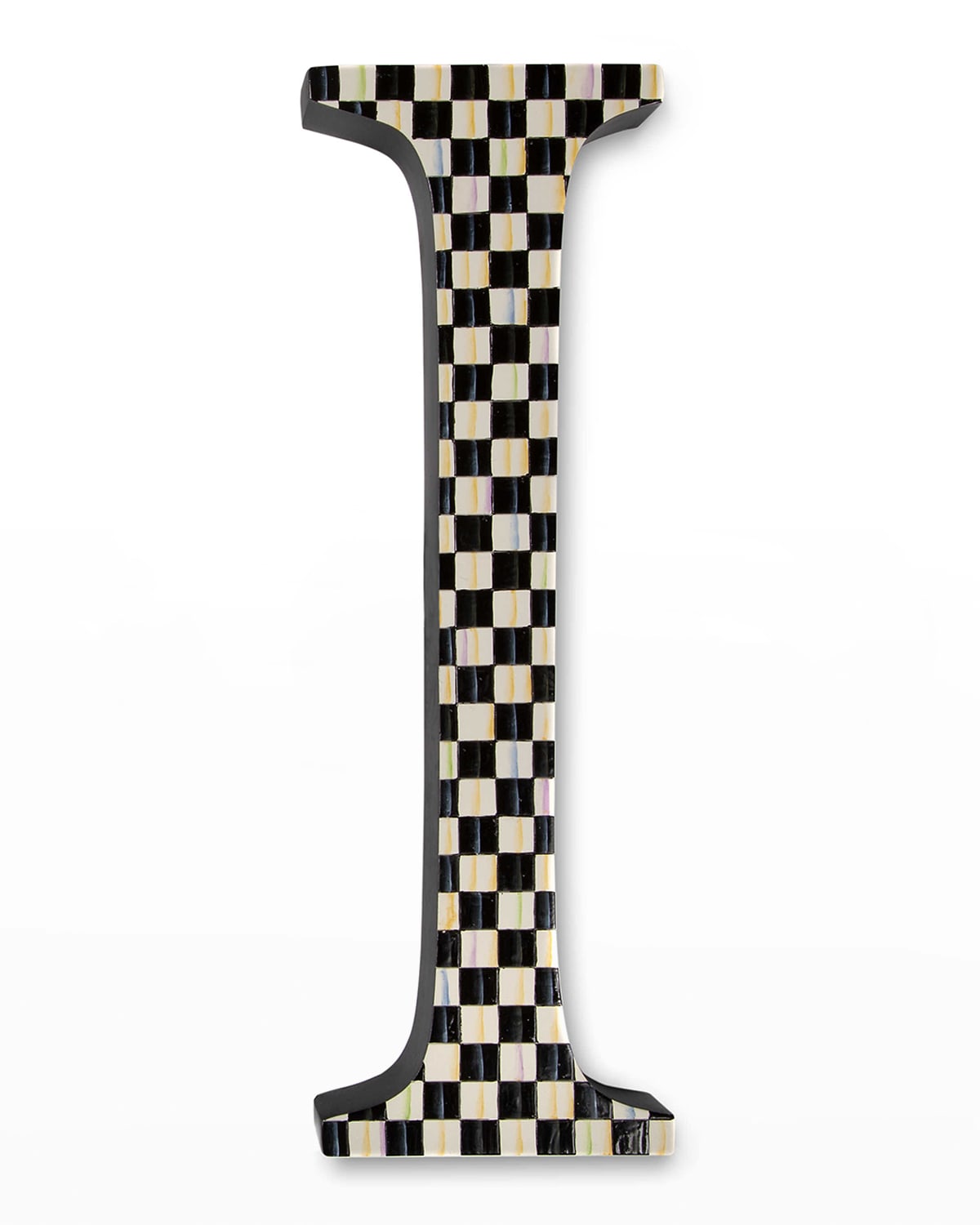 MacKenzie-Childs Courtly Check Letter - A | Neiman Marcus