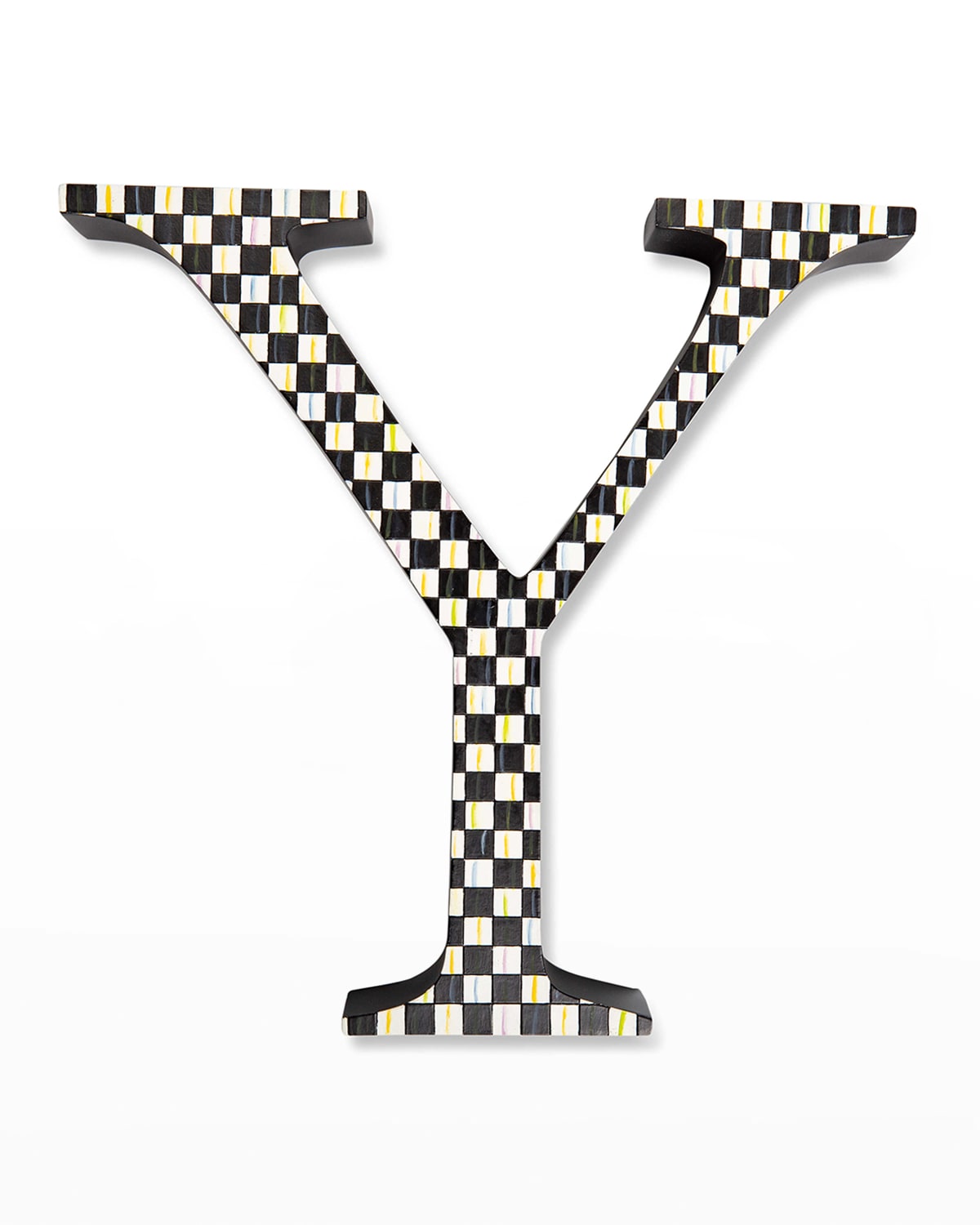 MacKenzie-Childs Courtly Check Letter - R | Neiman Marcus