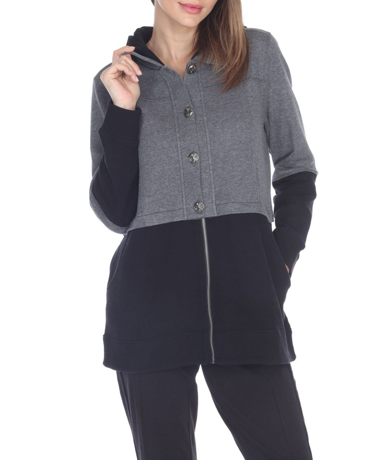 Neon Buddha Dynamic Zip-Front Jacket | Neiman Marcus