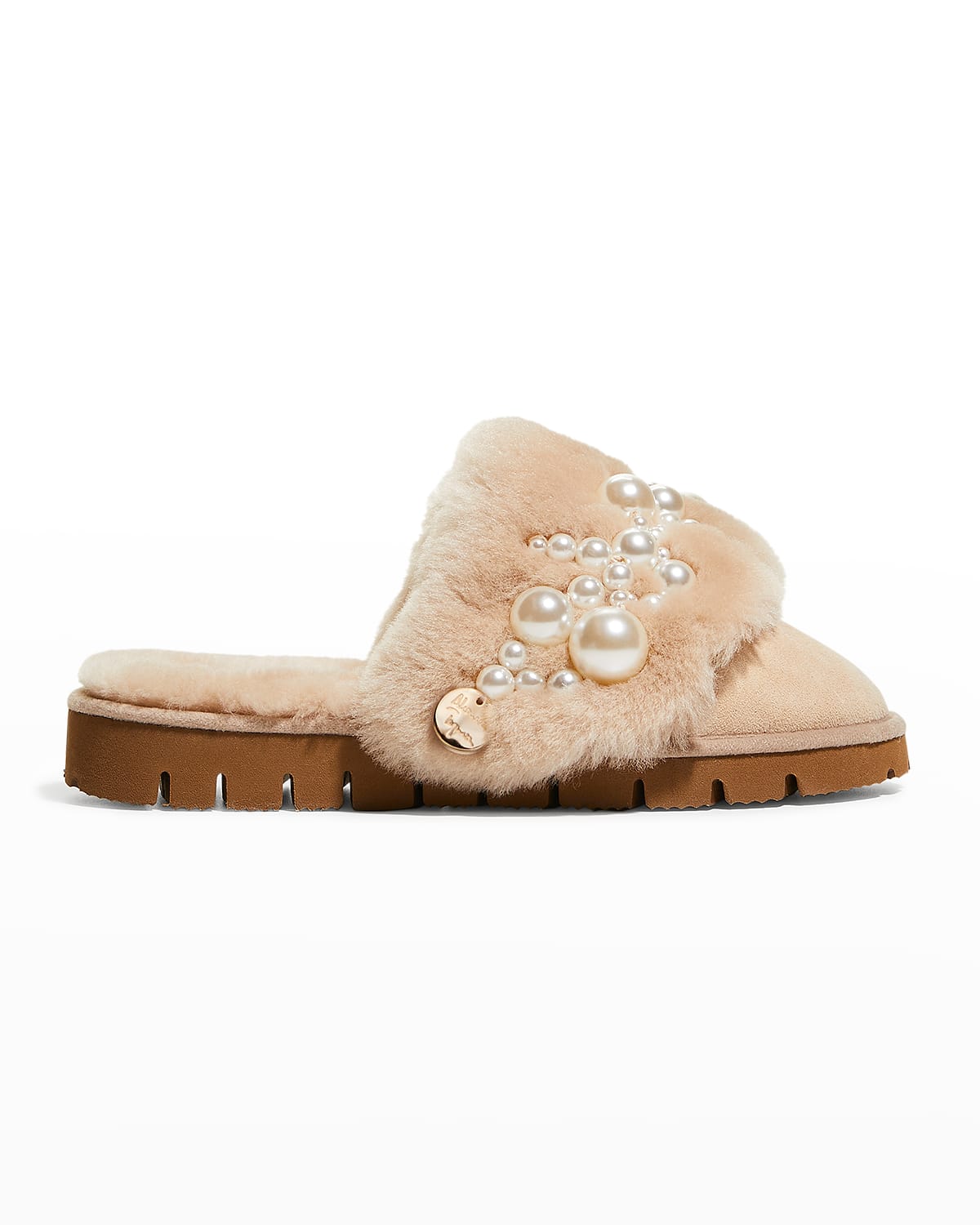 UGG Tazz Suede Mule Slippers | Neiman Marcus