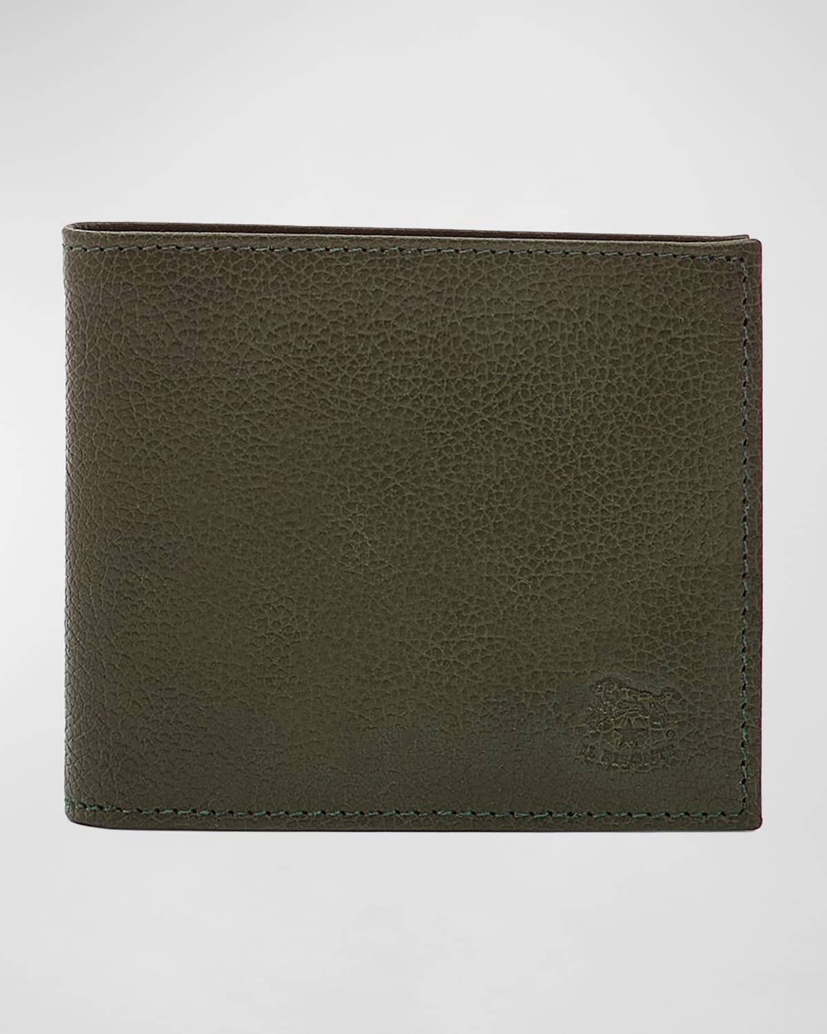 Il Bisonte Men's Cestello Small Leather Zip-Around Wallet | Neiman Marcus